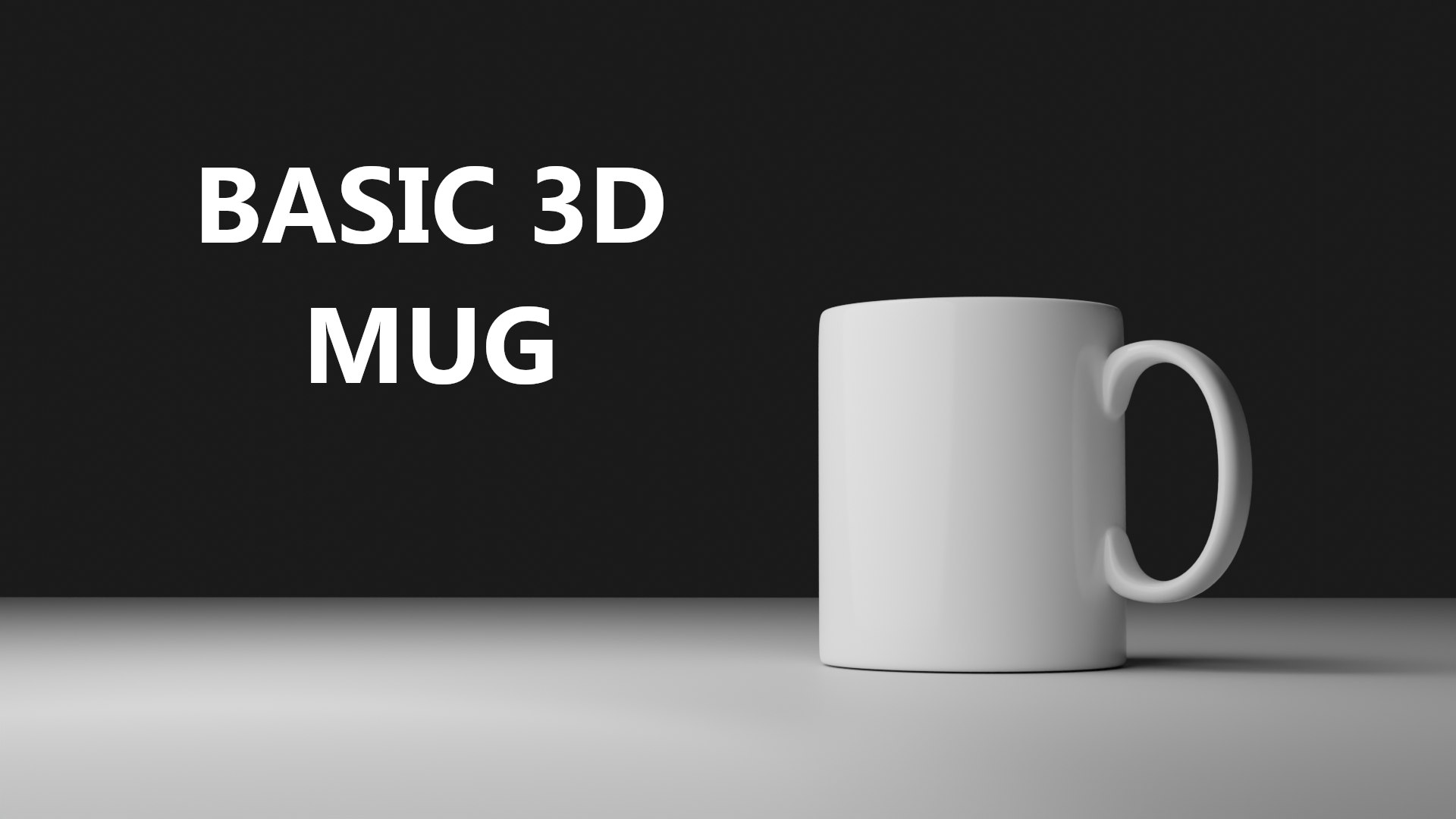 Basic Mug 3D Model 3D Model - TurboSquid 2170693