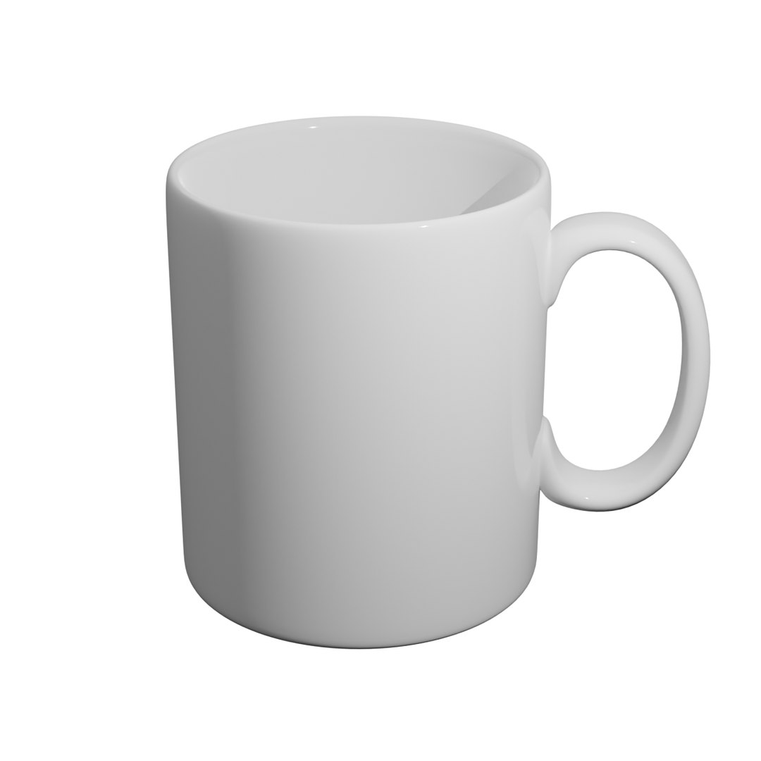 Basic Mug 3D Model 3D Model - TurboSquid 2170693