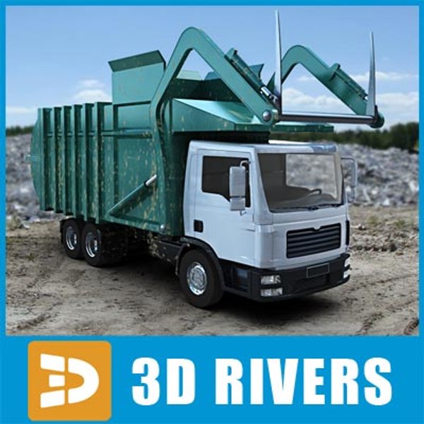 Self-Loading Dump Truck 3D Models for Download | TurboSquid