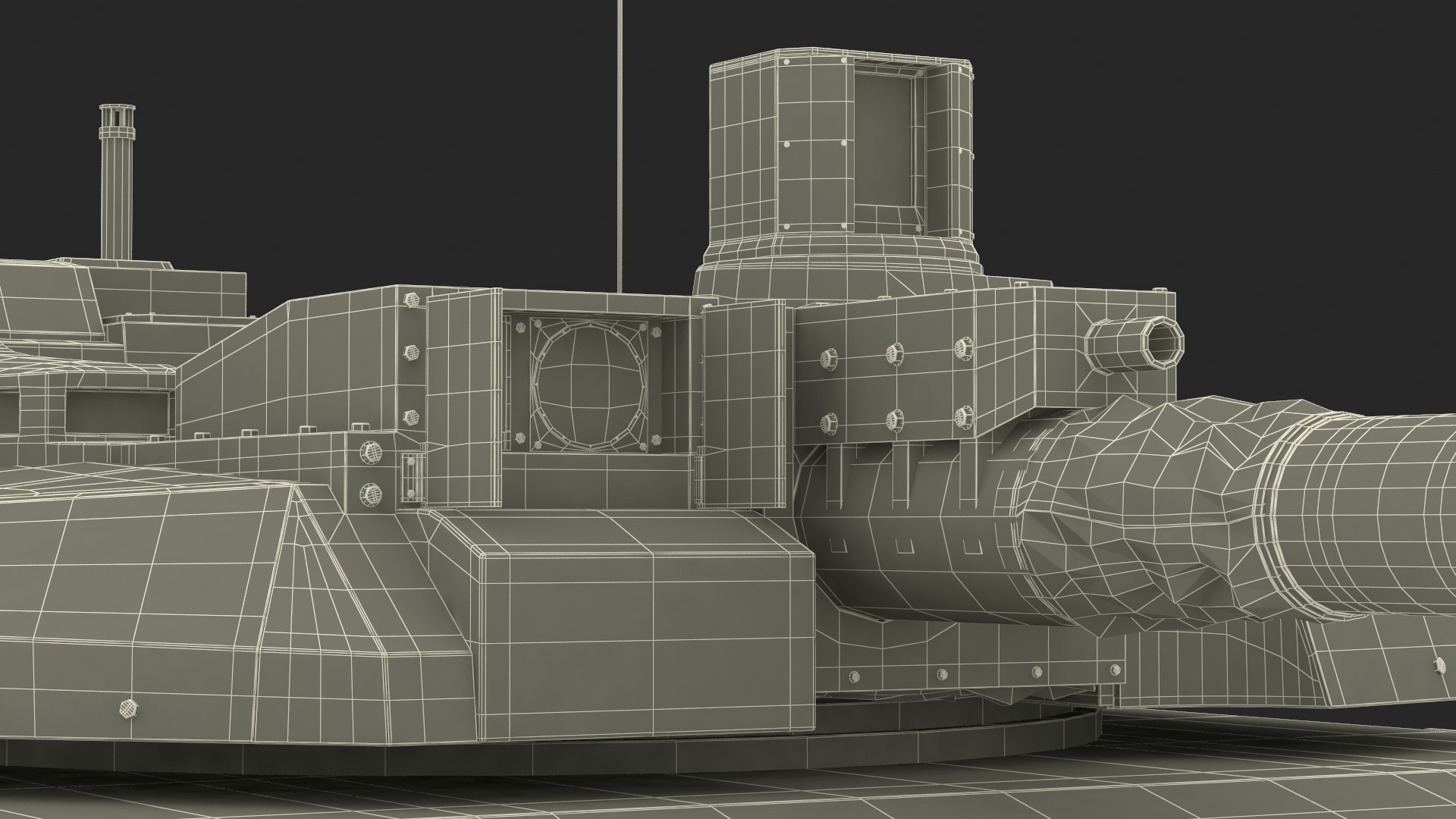 Amx-56 Leclerc French Main 3d Model