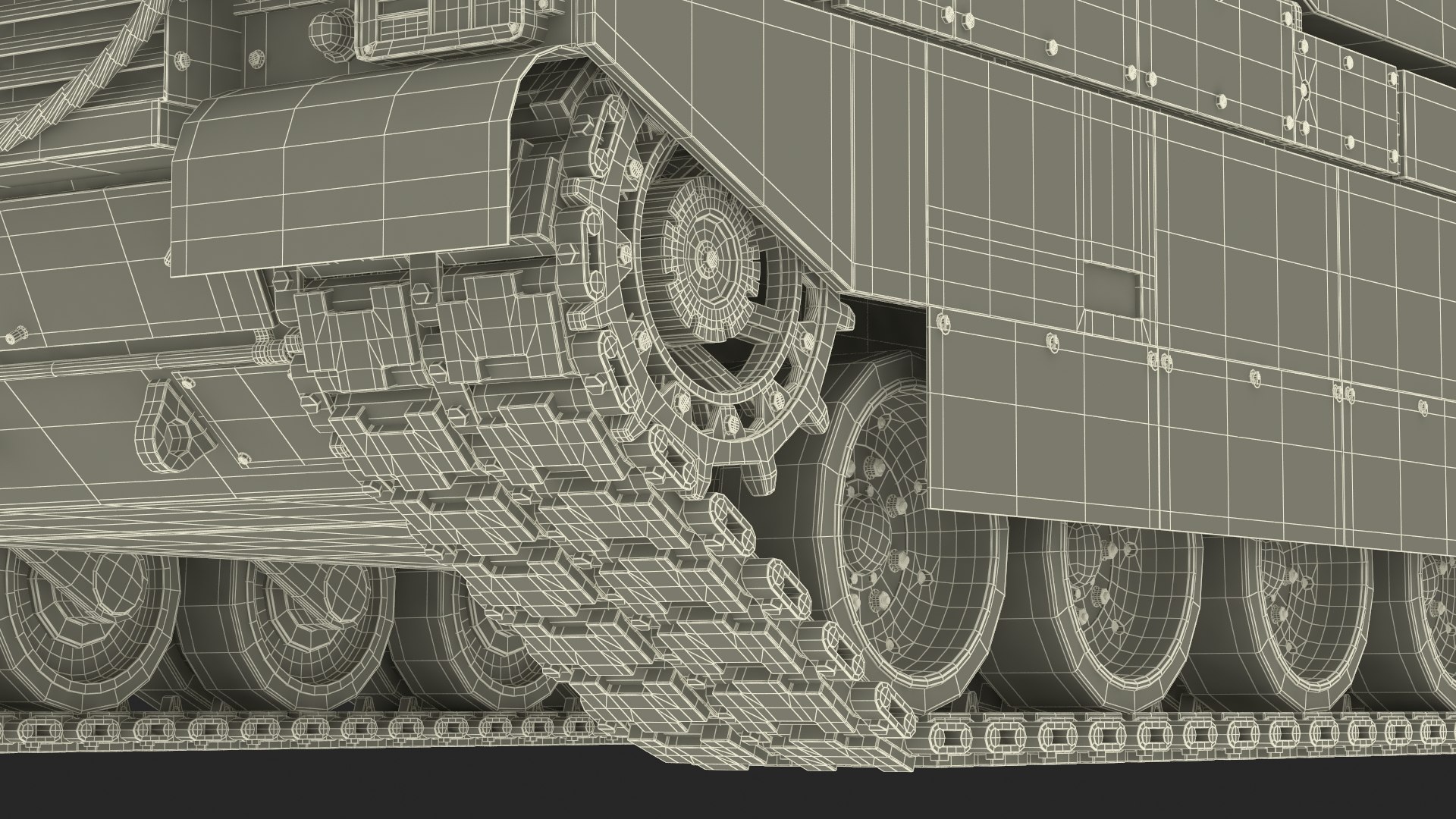Amx-56 Leclerc French Main 3d Model