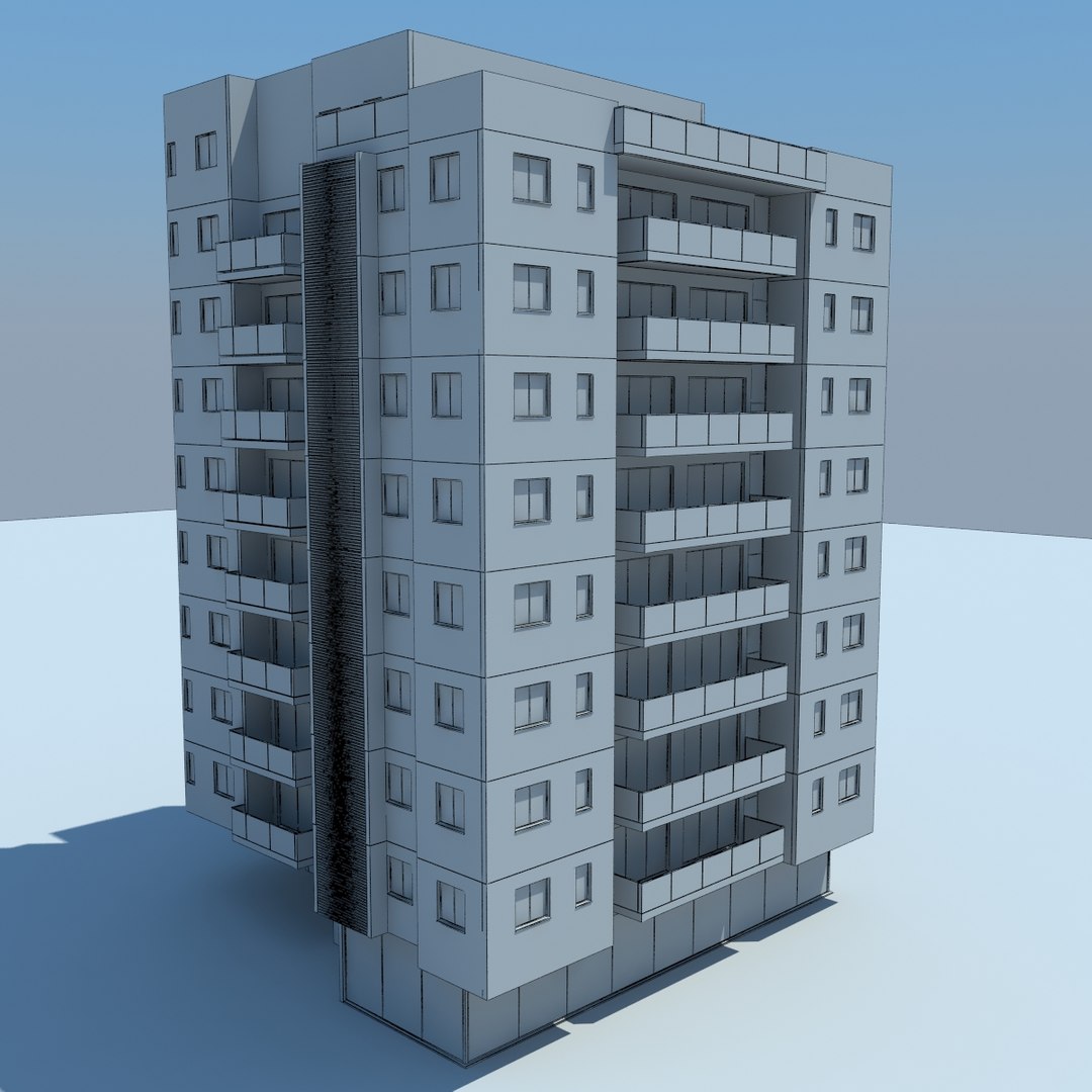 3d Obj Buildings 2 4