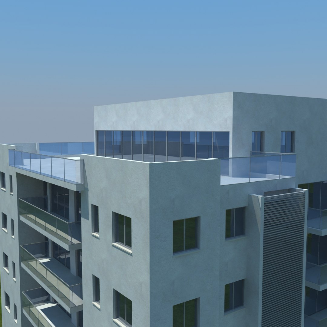 3d Obj Buildings 2 4