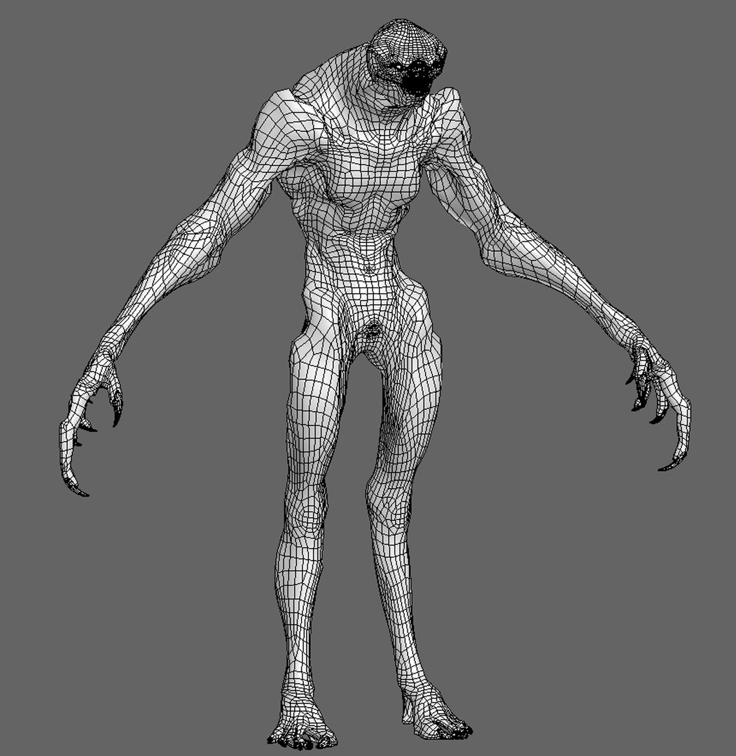 Swamp Monster 3D Model - TurboSquid 1853879