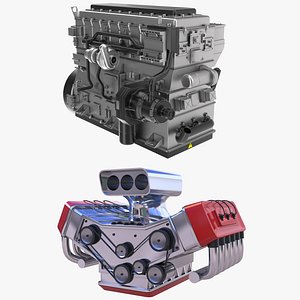 3D Diesel Engine Models - Browse & Download Formats - TurboSquid