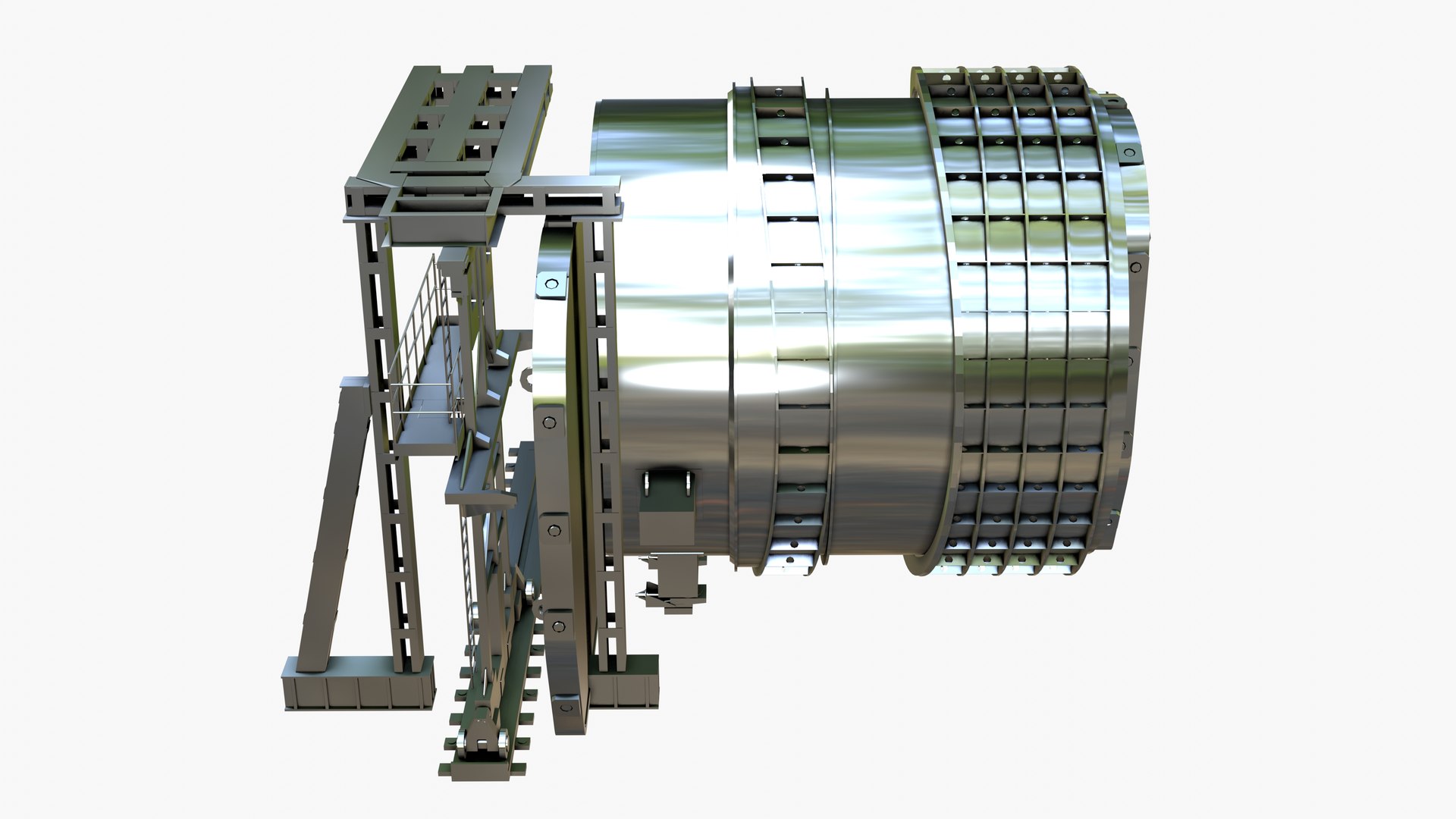 3D model Reactor shaft from a nuclear power plant - TurboSquid 2035491