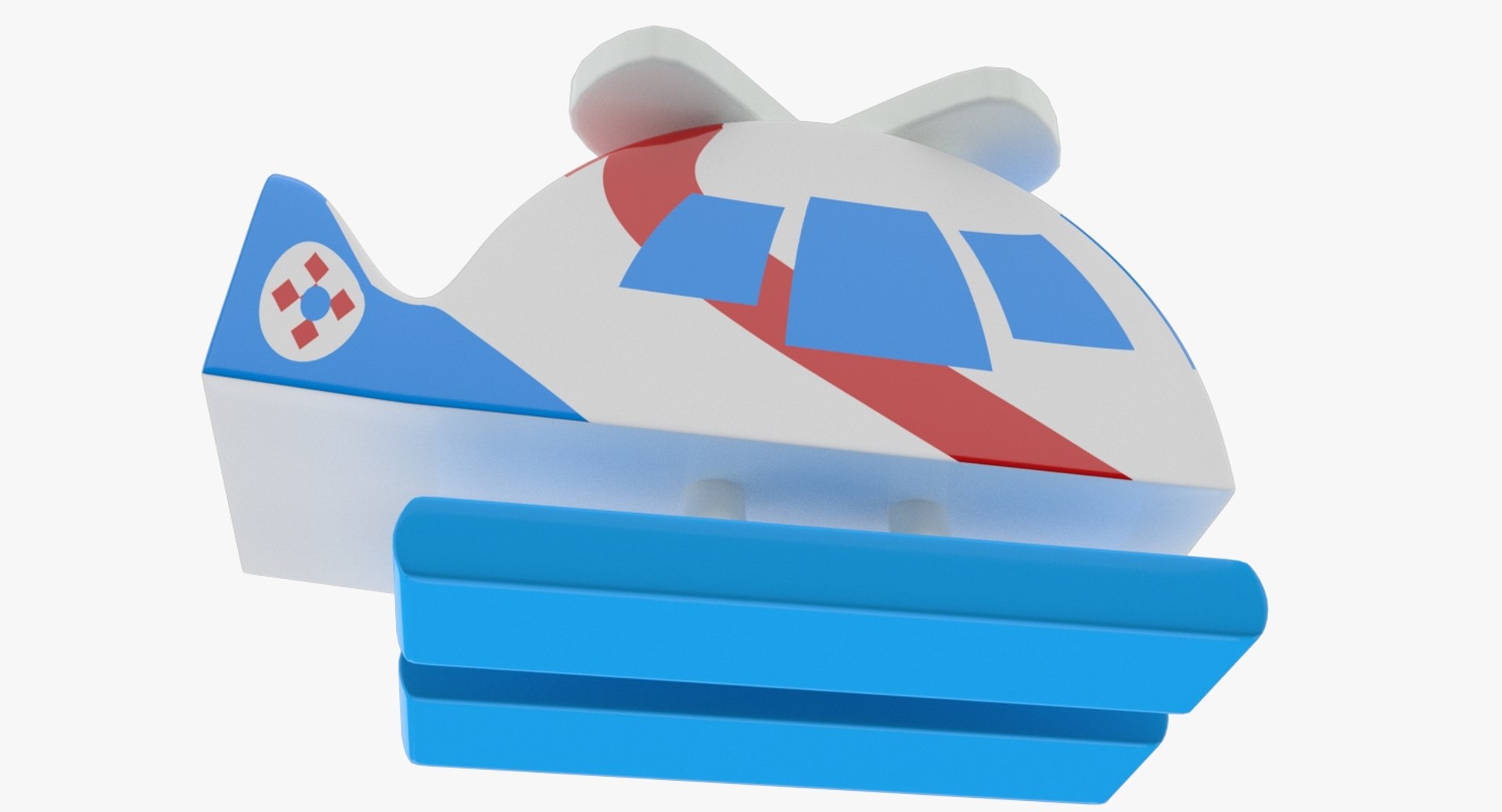 3d Model Toy Airplane