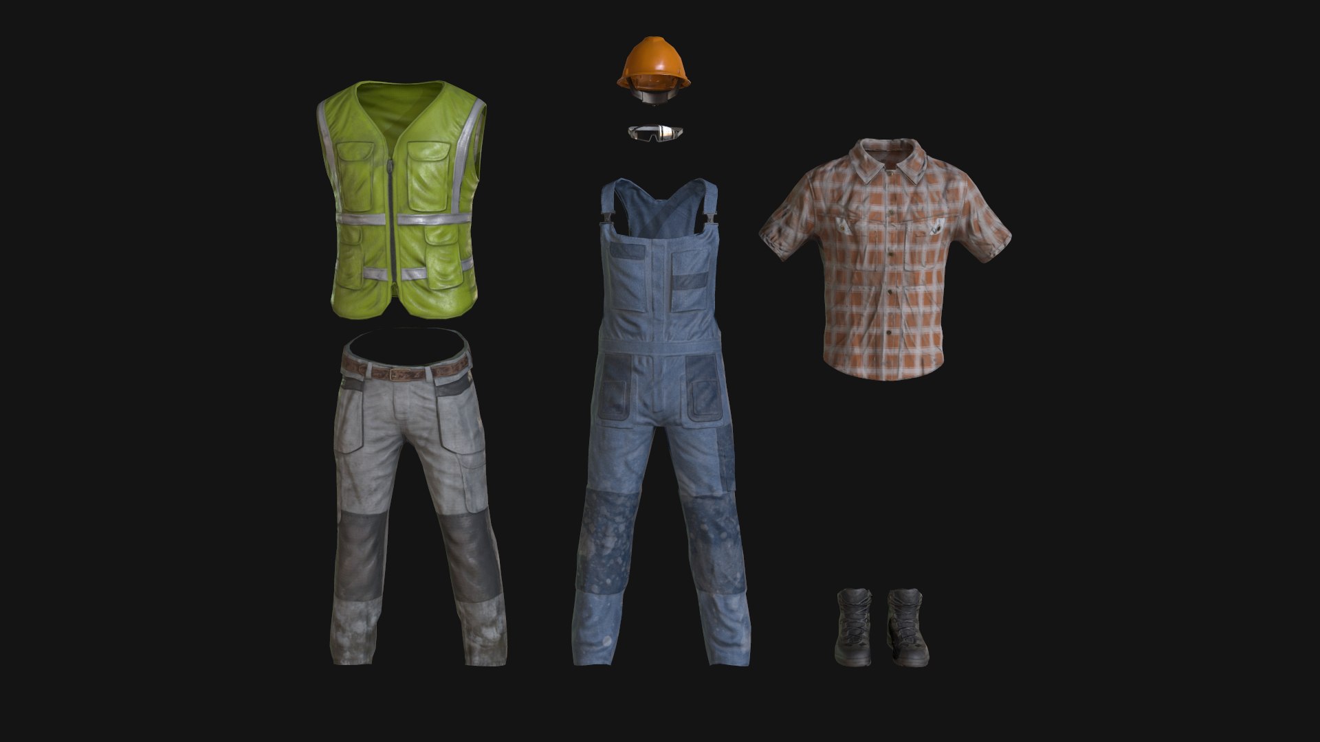 Construction Worker Rigged 3D model - TurboSquid 1811086