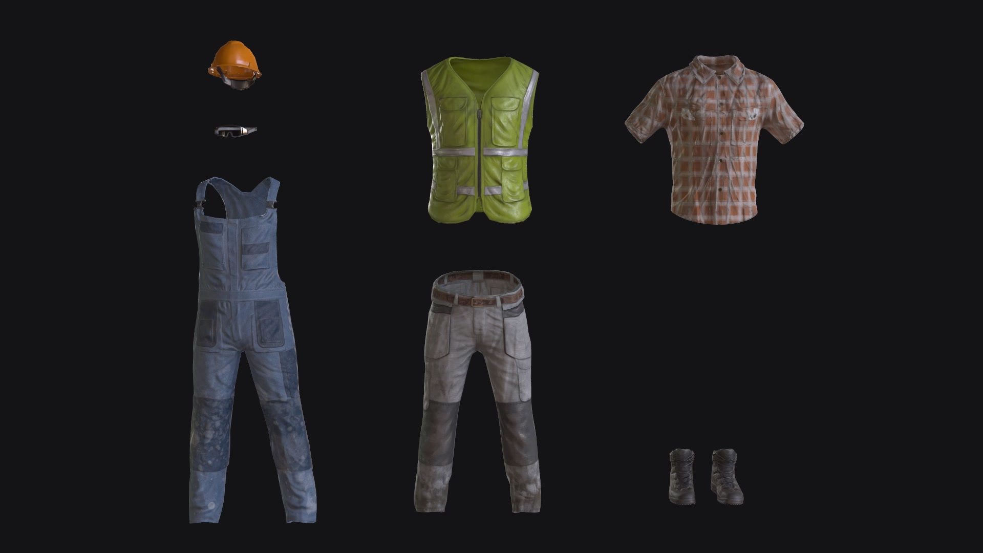 Construction Worker Rigged 3D model - TurboSquid 1811086
