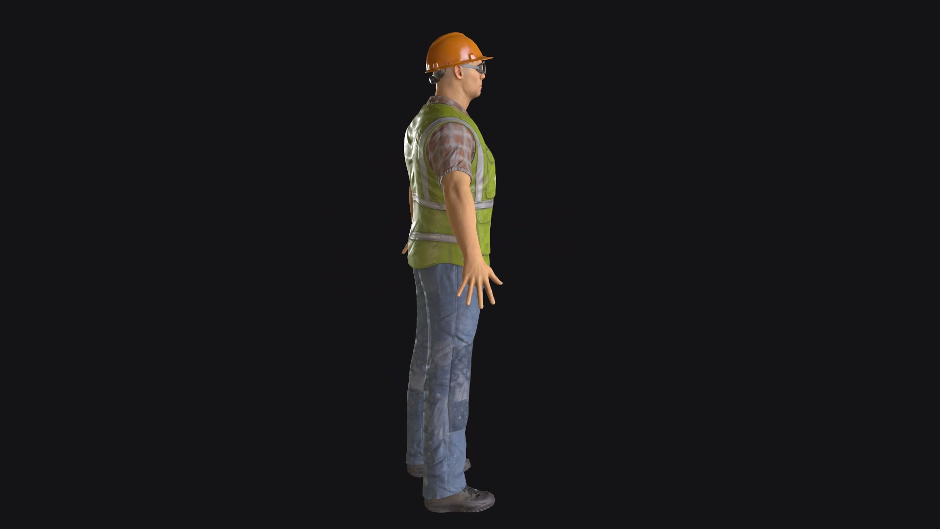 Construction Worker Rigged 3D model - TurboSquid 1811086
