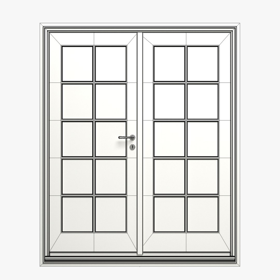 3d Model Double Door