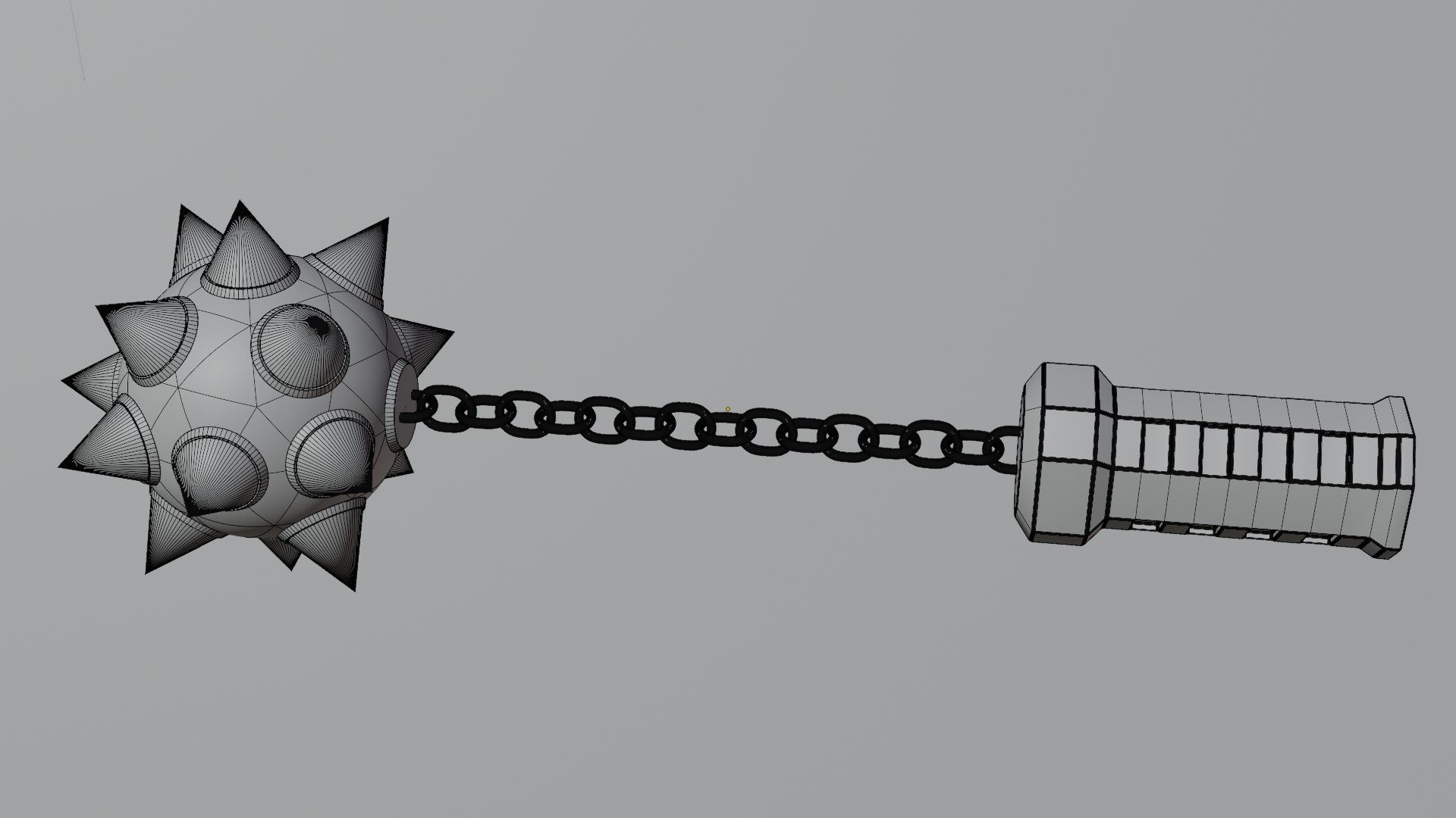 3D Sci-Fi Spike Ball Weapon - TurboSquid 1994380