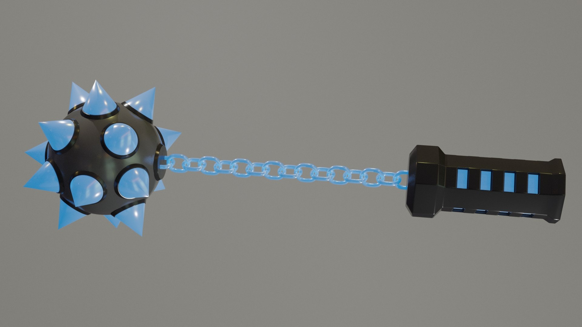 3D Sci-Fi Spike Ball Weapon - TurboSquid 1994380