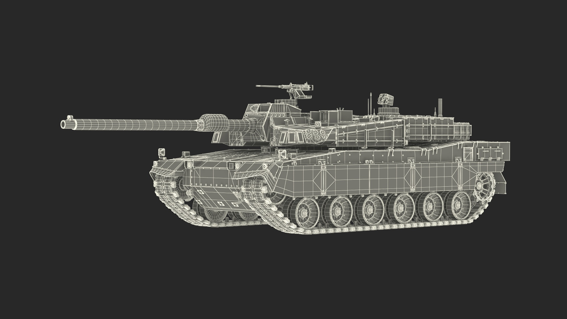 3D Korean K2 Tank Camouflage Color Rigged Model - TurboSquid 2225238