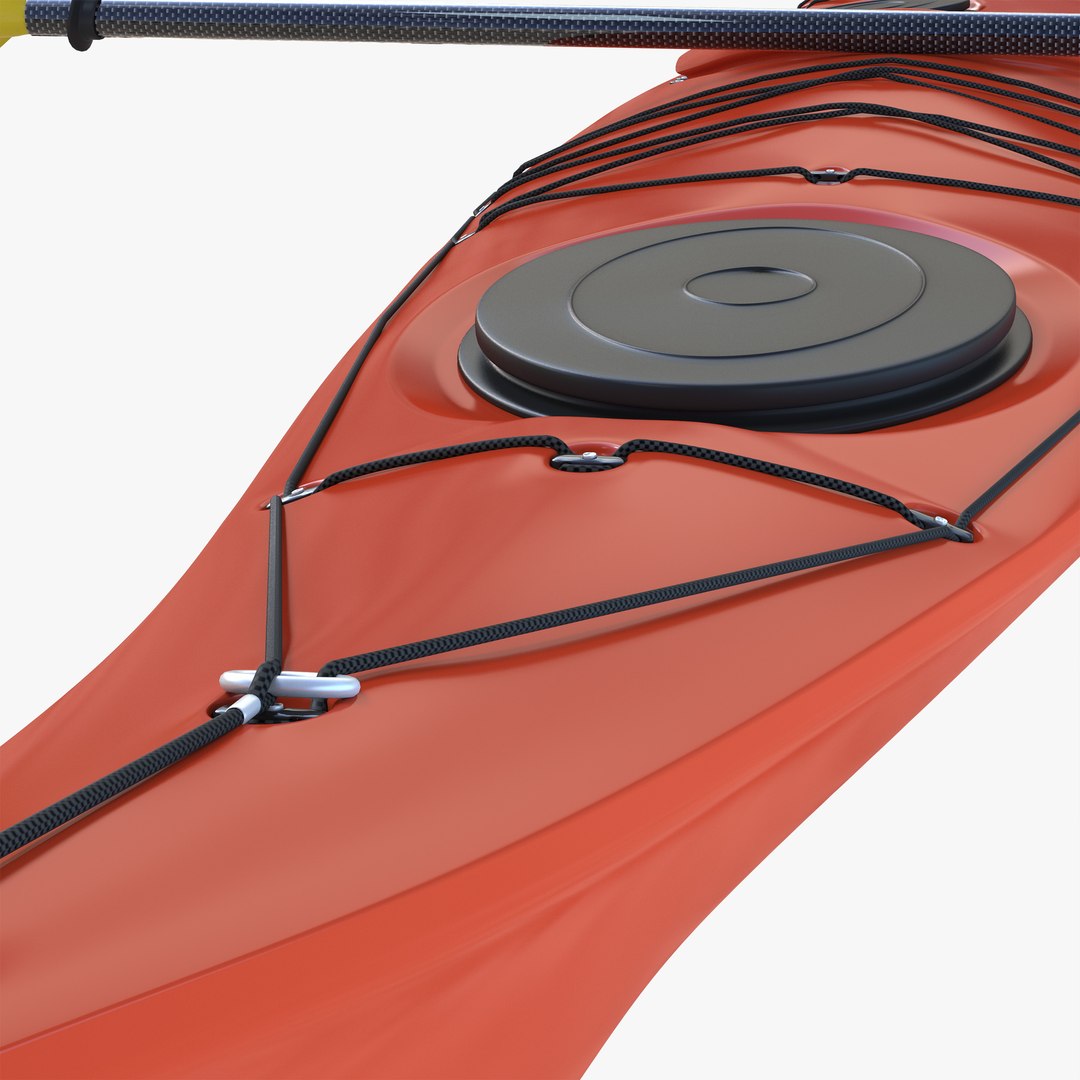 3d Valley Sea Kayak Model