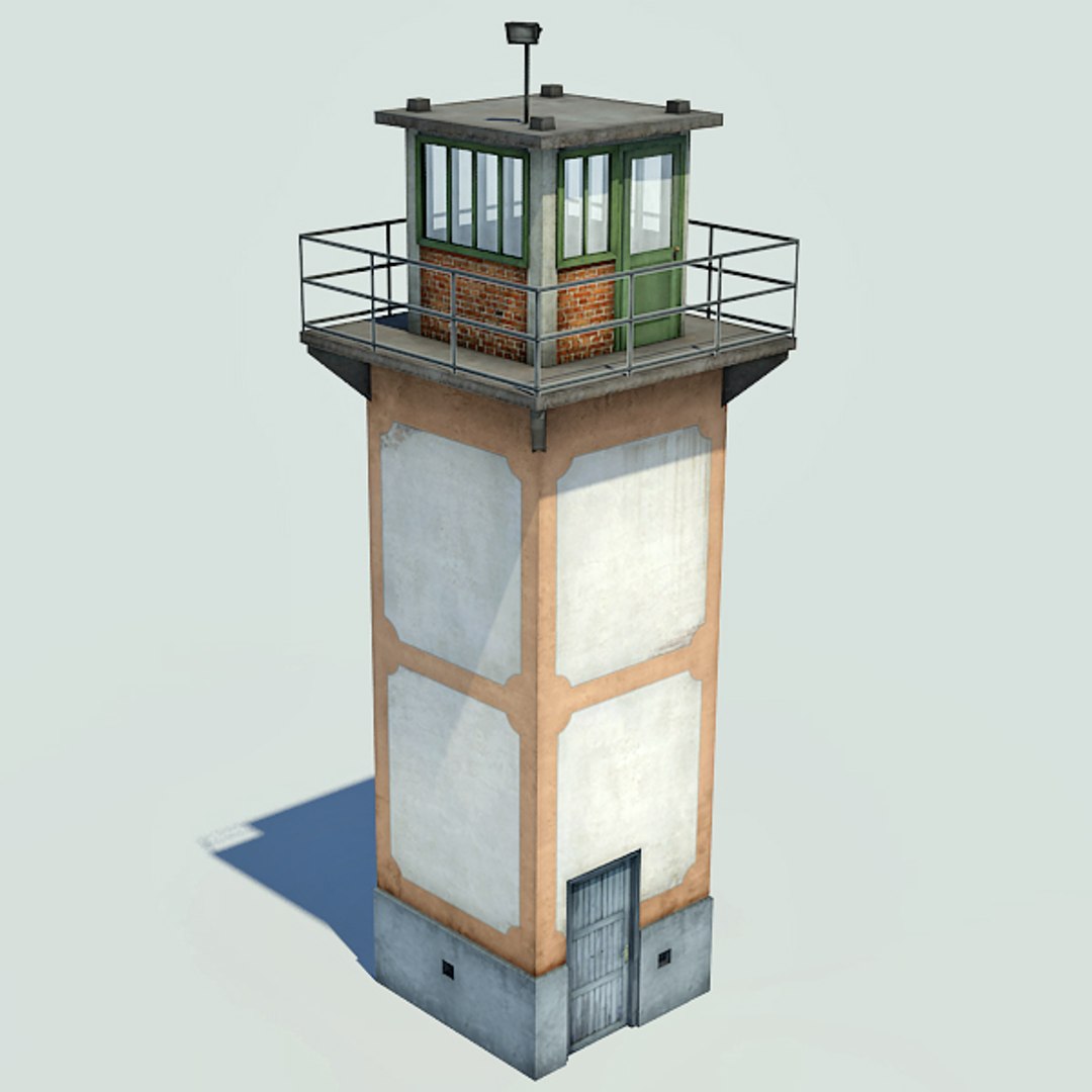Guard Tower 3d Model