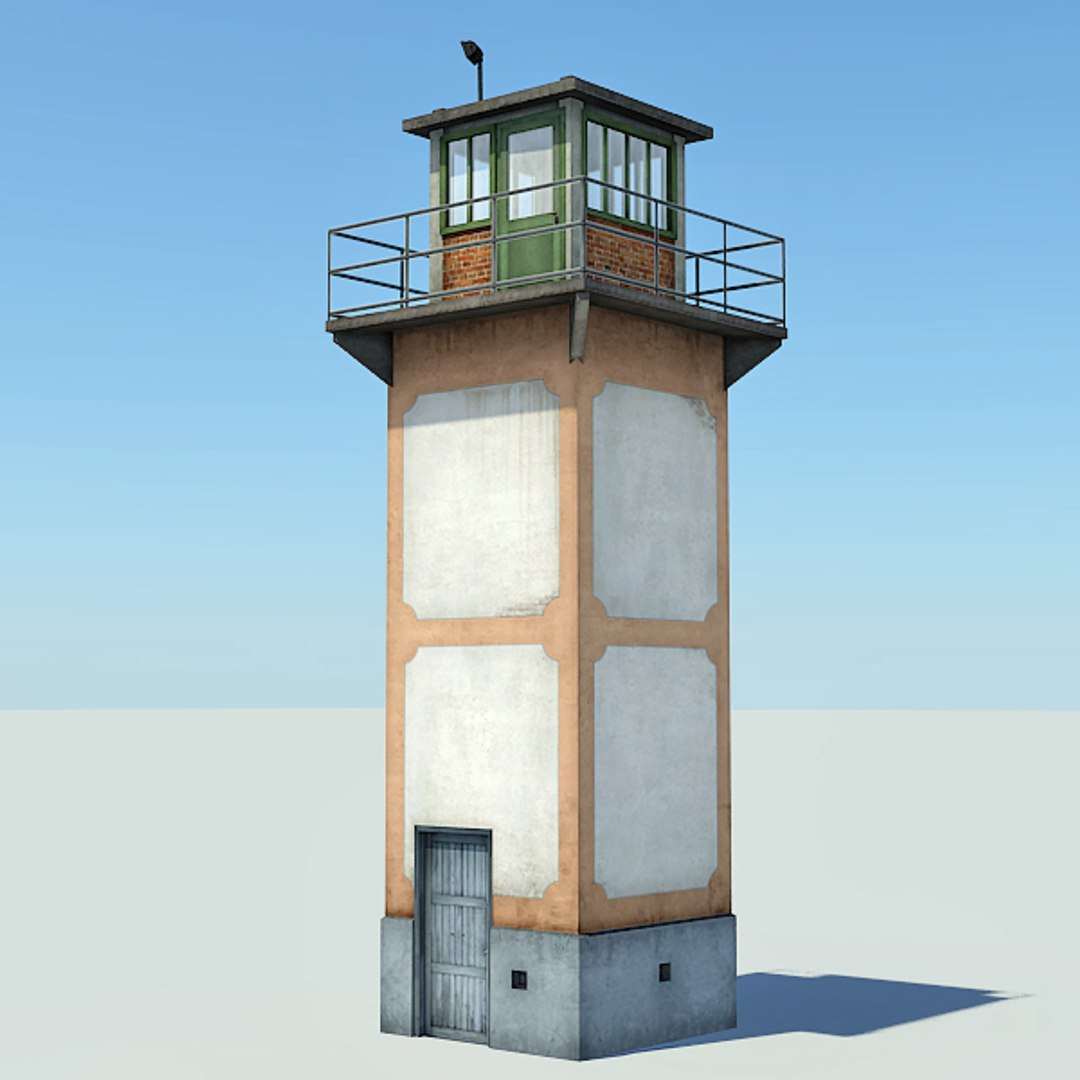 Guard Tower 3d Model