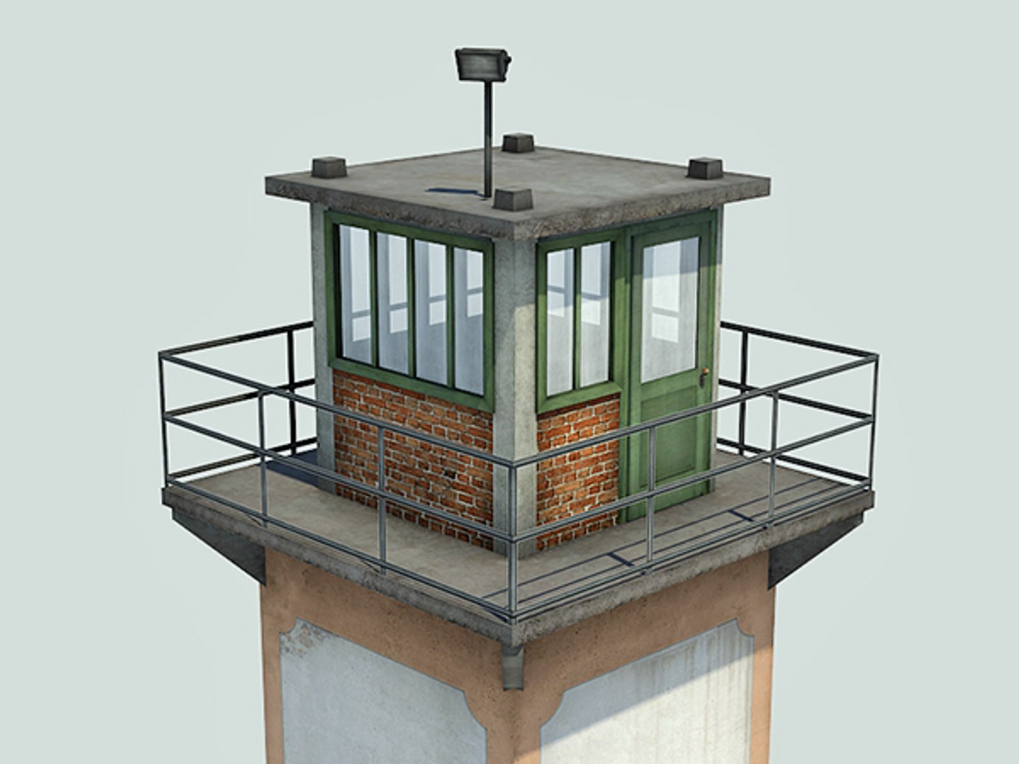 Guard Tower 3d Model