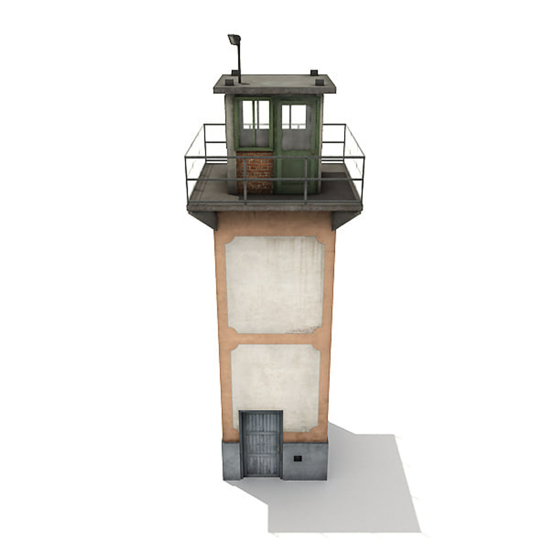 Guard Tower 3d Model