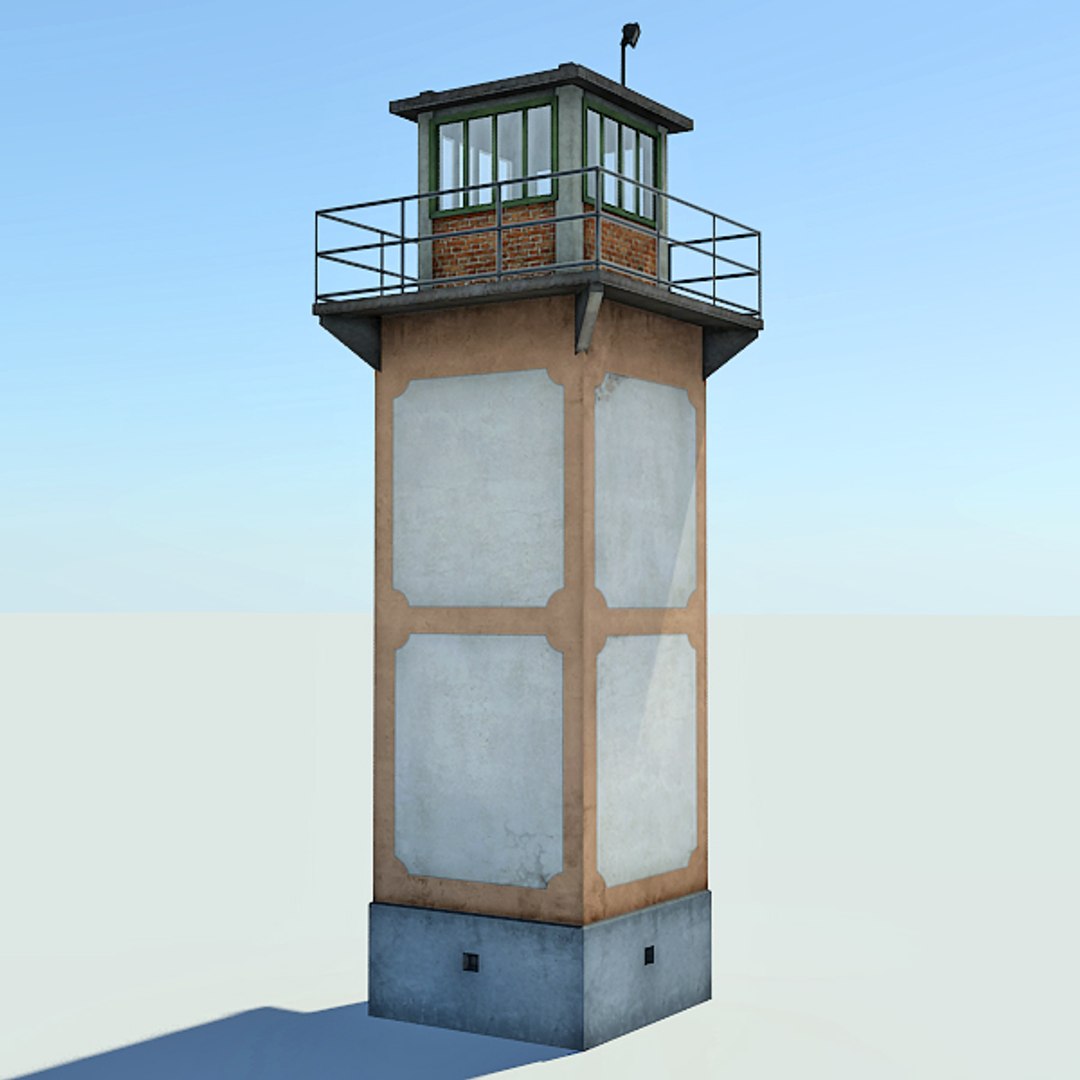 Guard Tower 3d Model