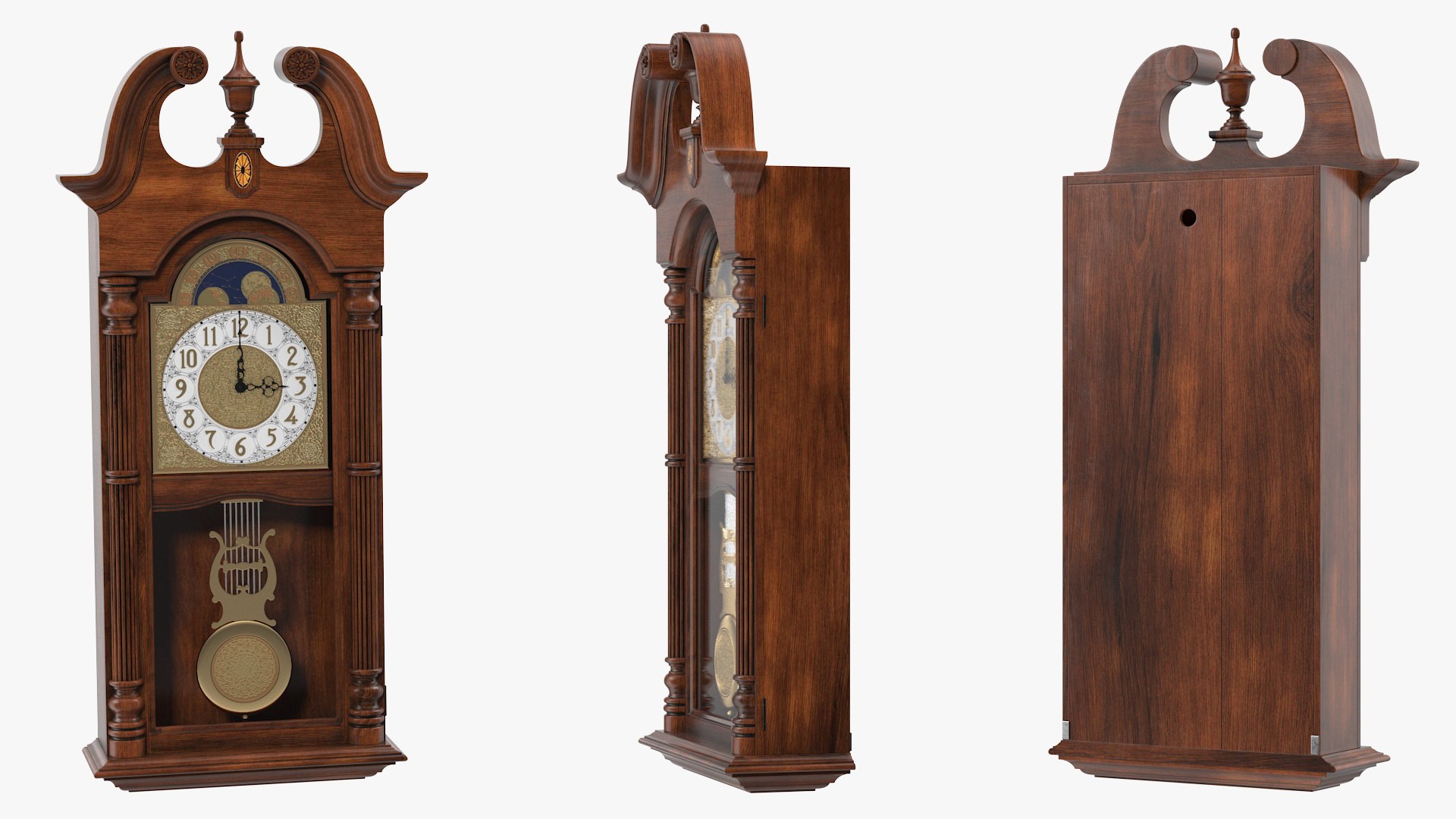 3D Wall Clock Collection 3 - TurboSquid 1909674