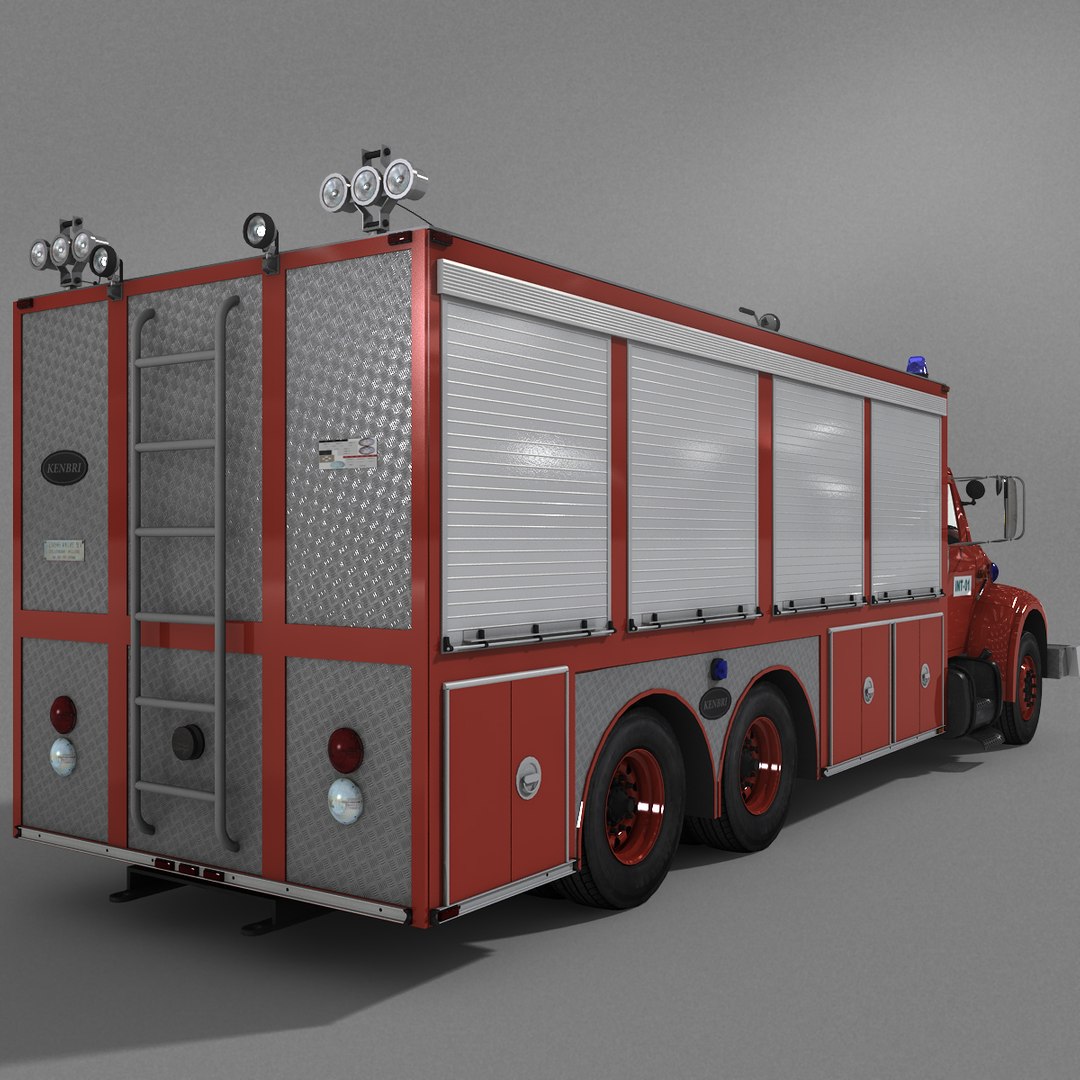 Fire Engines Collection 3D Model - TurboSquid 2131051