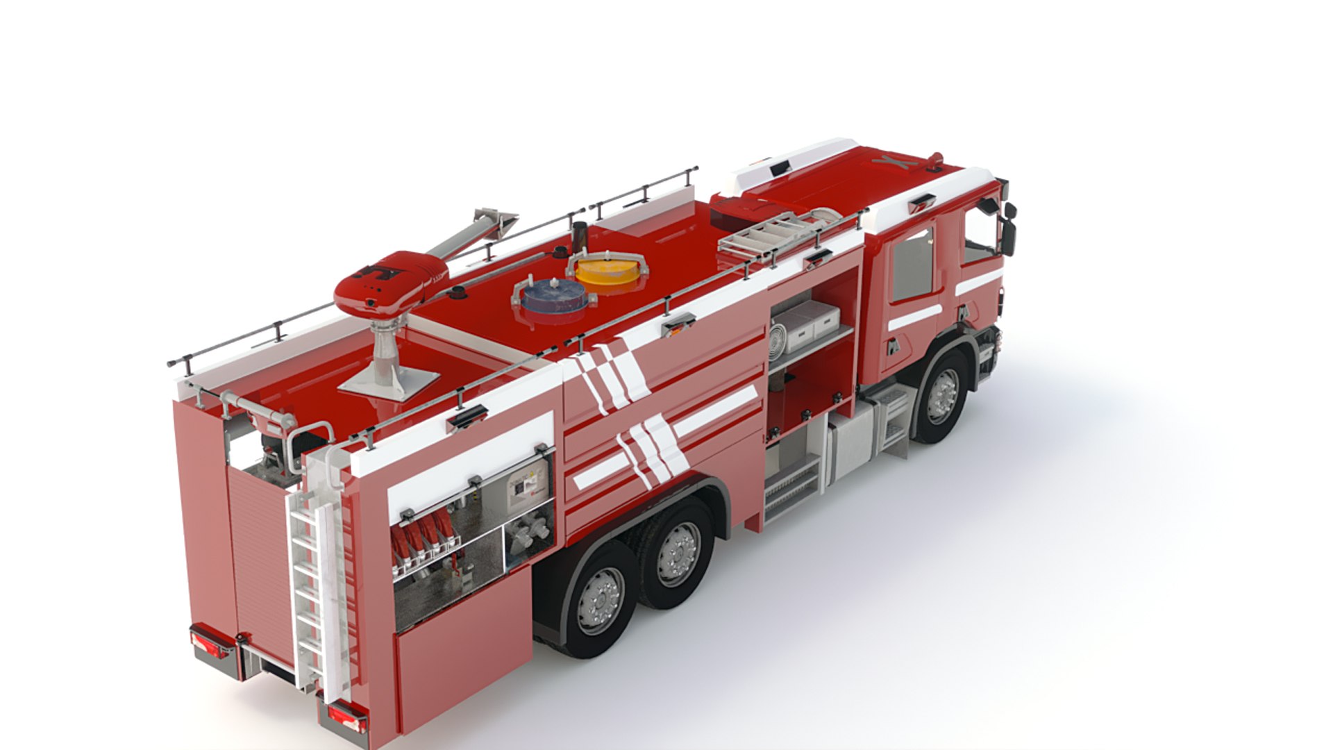 Fire Engines Collection 3D Model - TurboSquid 2131051