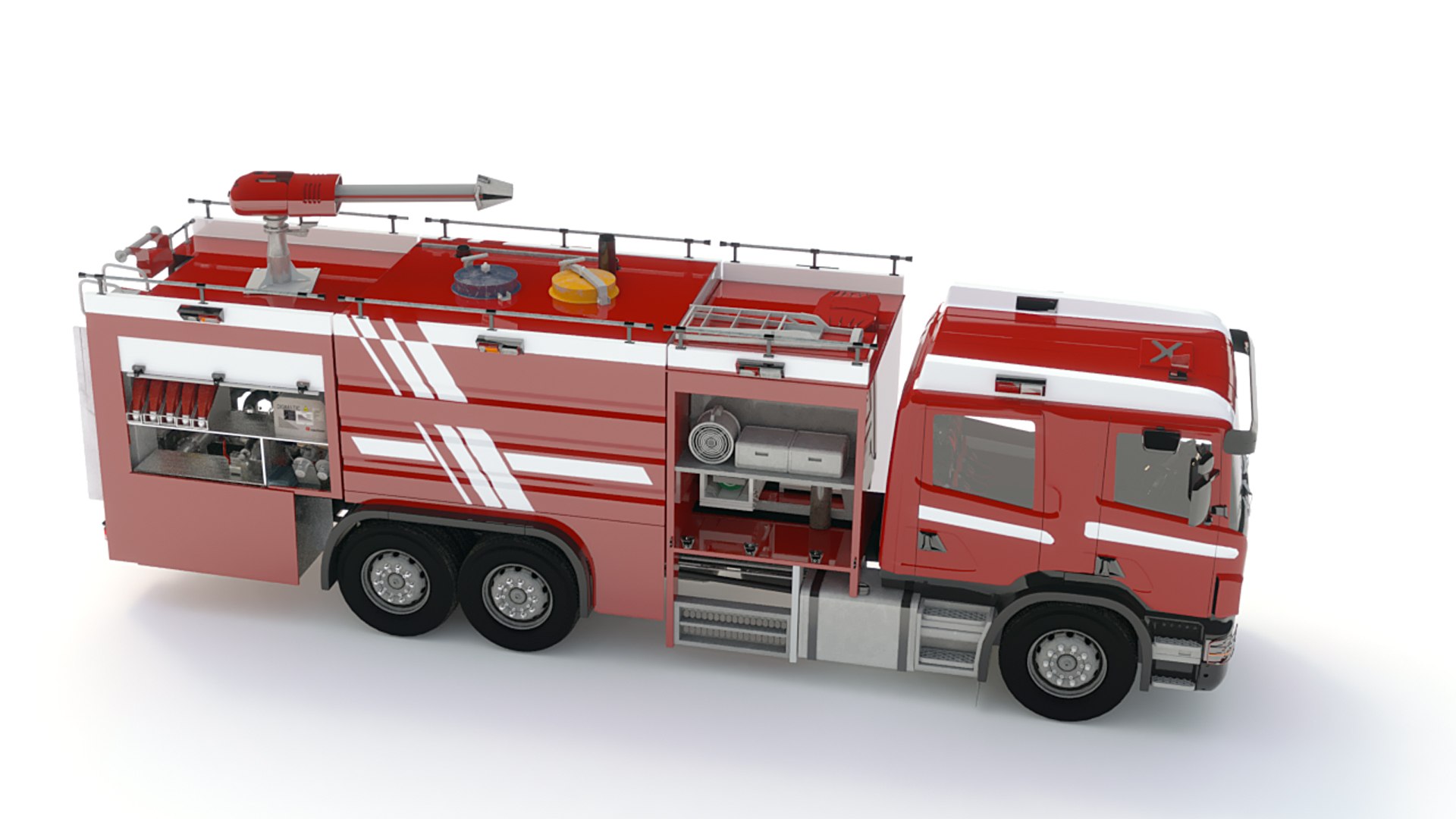 Fire Engines Collection 3D Model - TurboSquid 2131051