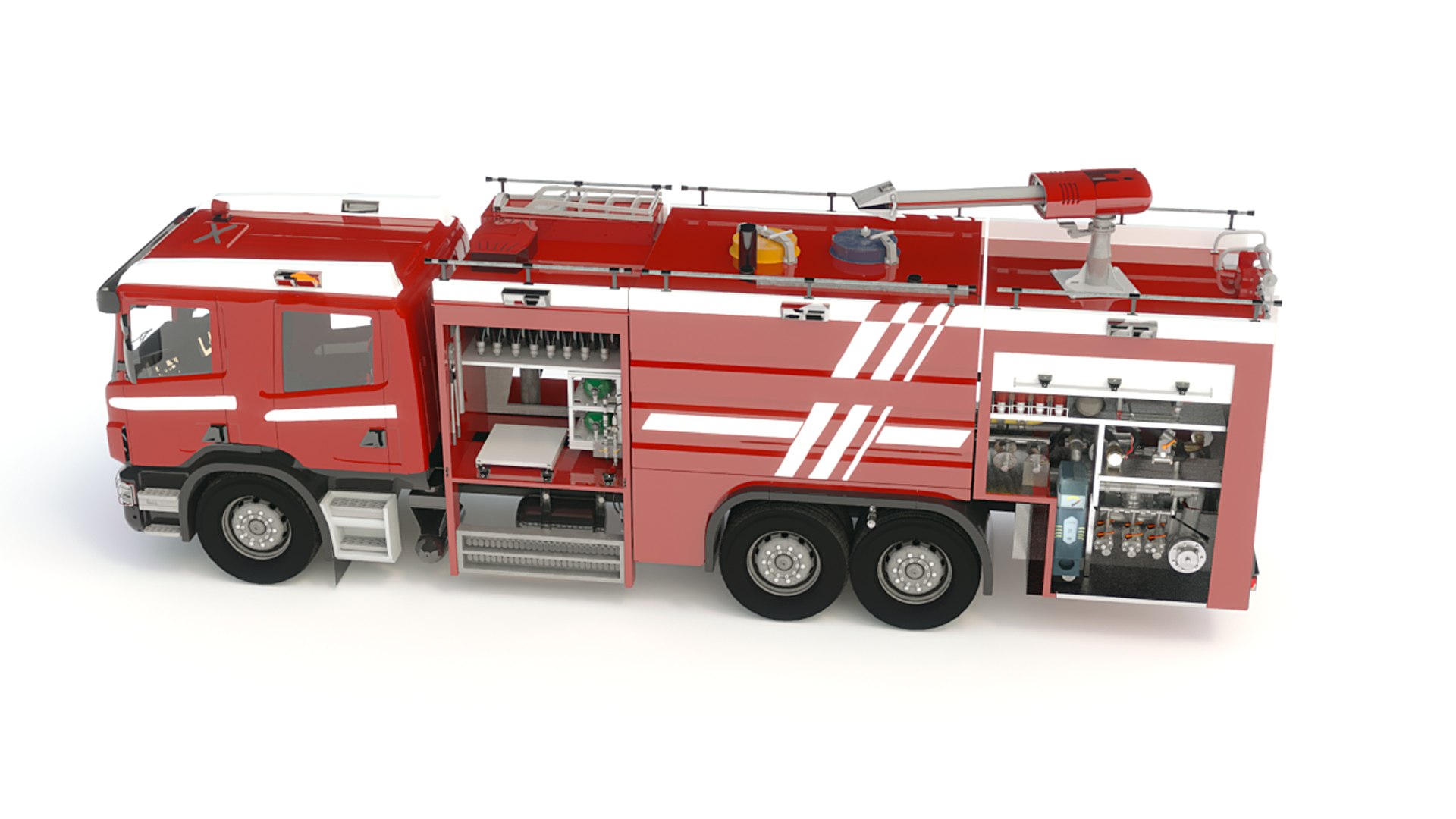 Fire Engines Collection 3D Model - TurboSquid 2131051