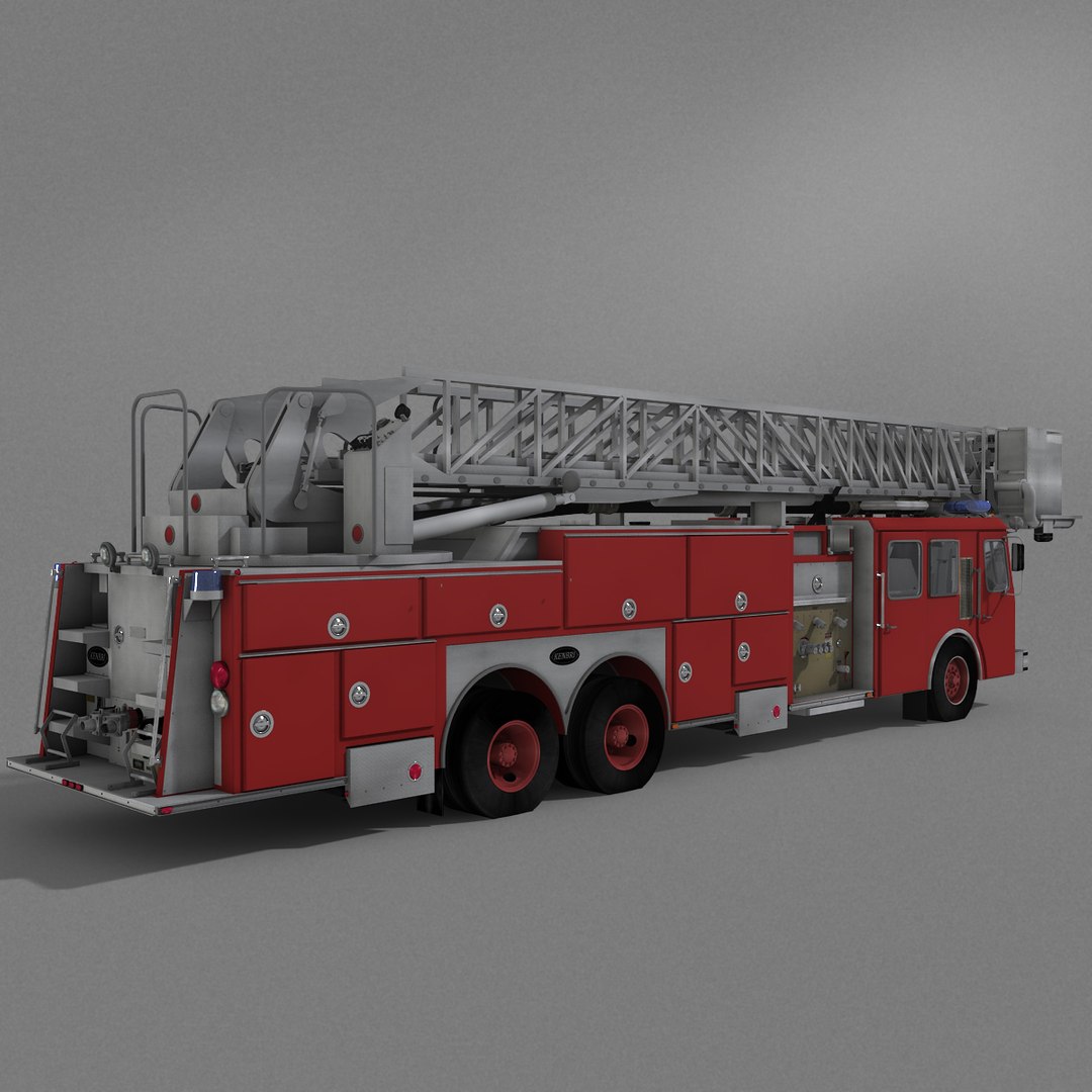 Fire Engines Collection 3D Model - TurboSquid 2131051