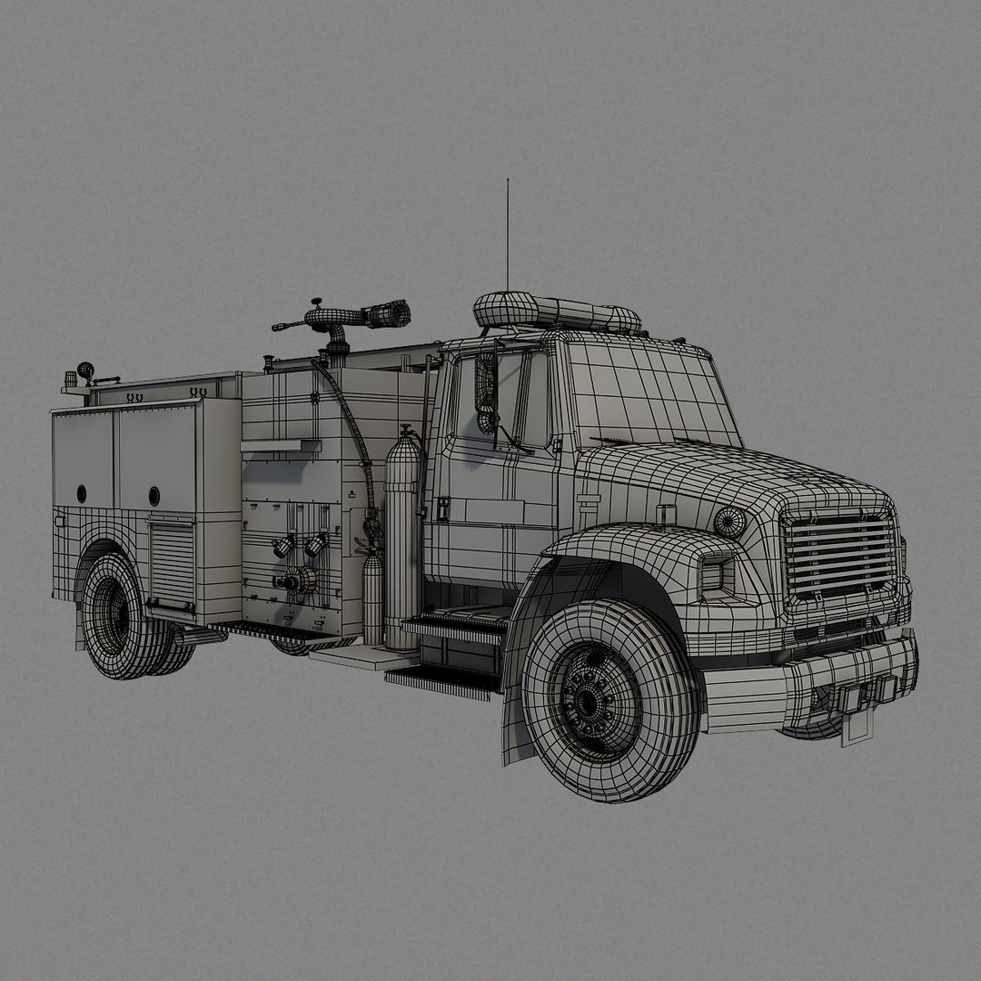 Fire Engines Collection 3D Model - TurboSquid 2131051