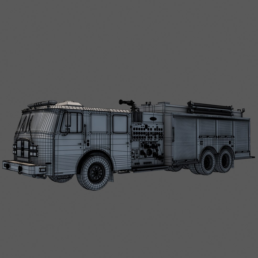 Fire Engines Collection 3D Model - TurboSquid 2131051