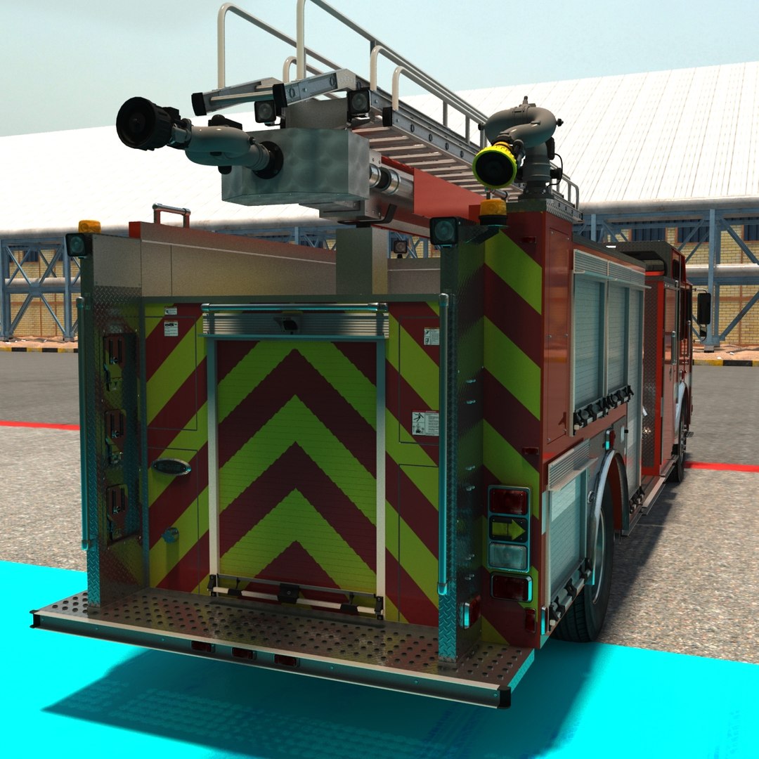 Fire Engines Collection 3D Model - TurboSquid 2131051