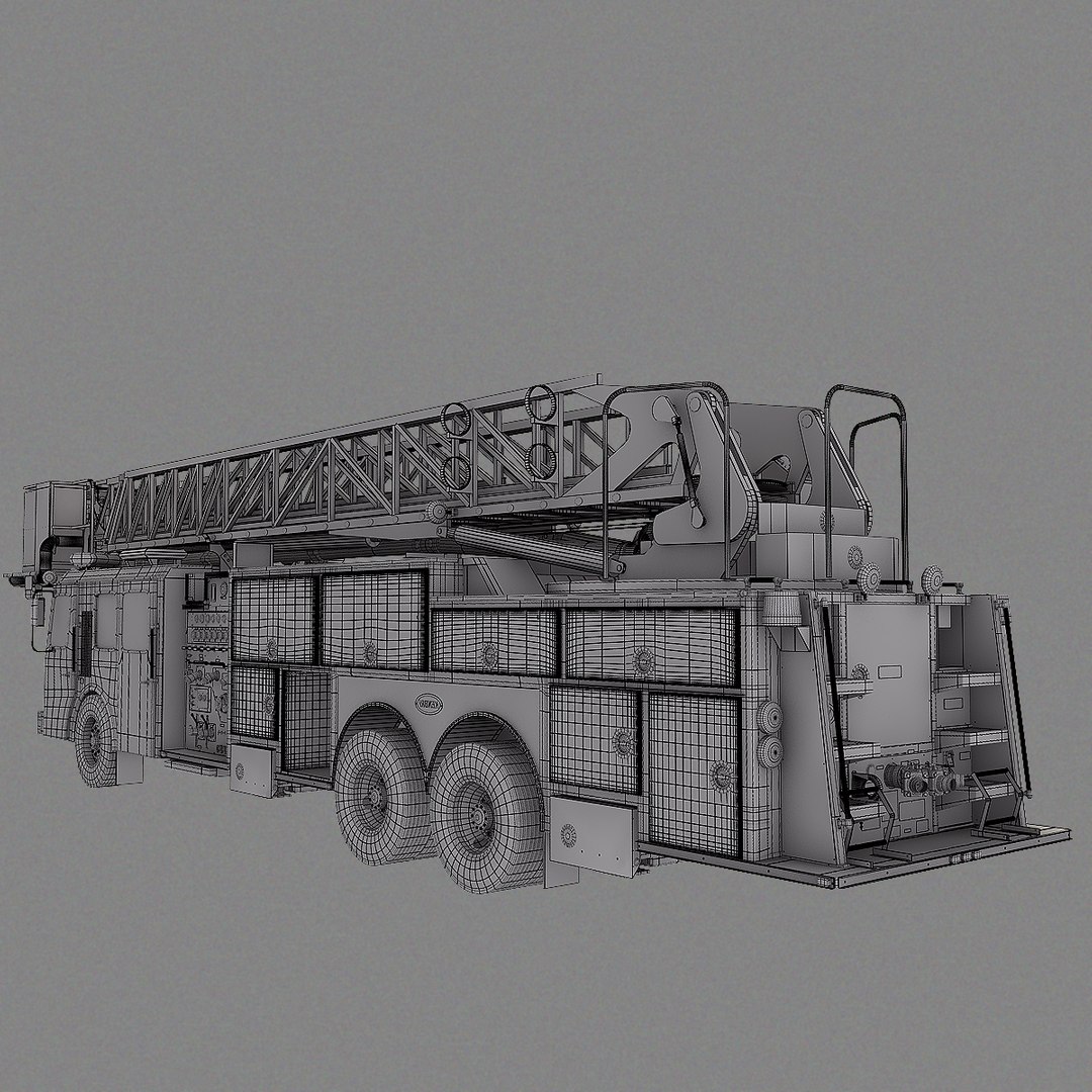 Fire Engines Collection 3D Model - TurboSquid 2131051