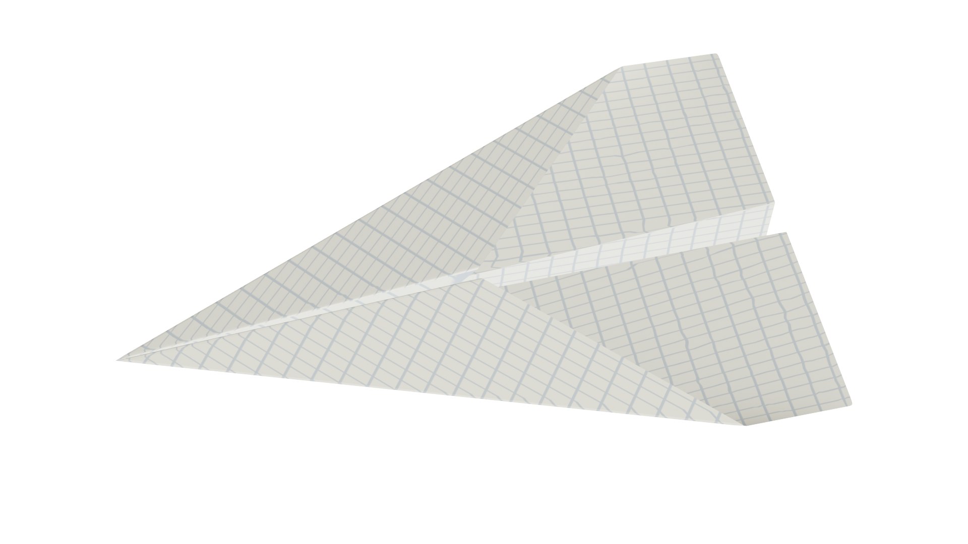 Paper Plane 3D - TurboSquid 1821300