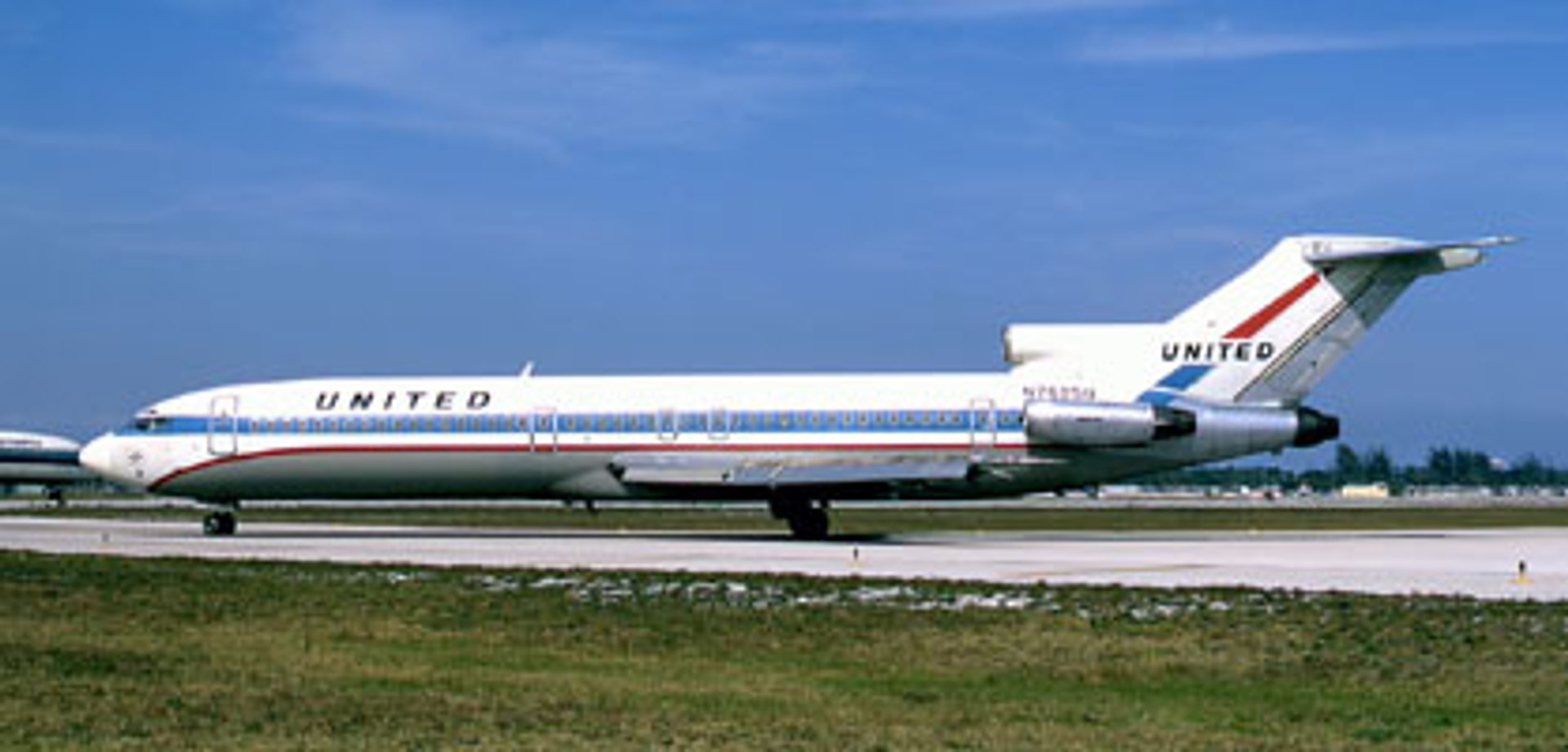 3d Model United Airlines 727-222 727