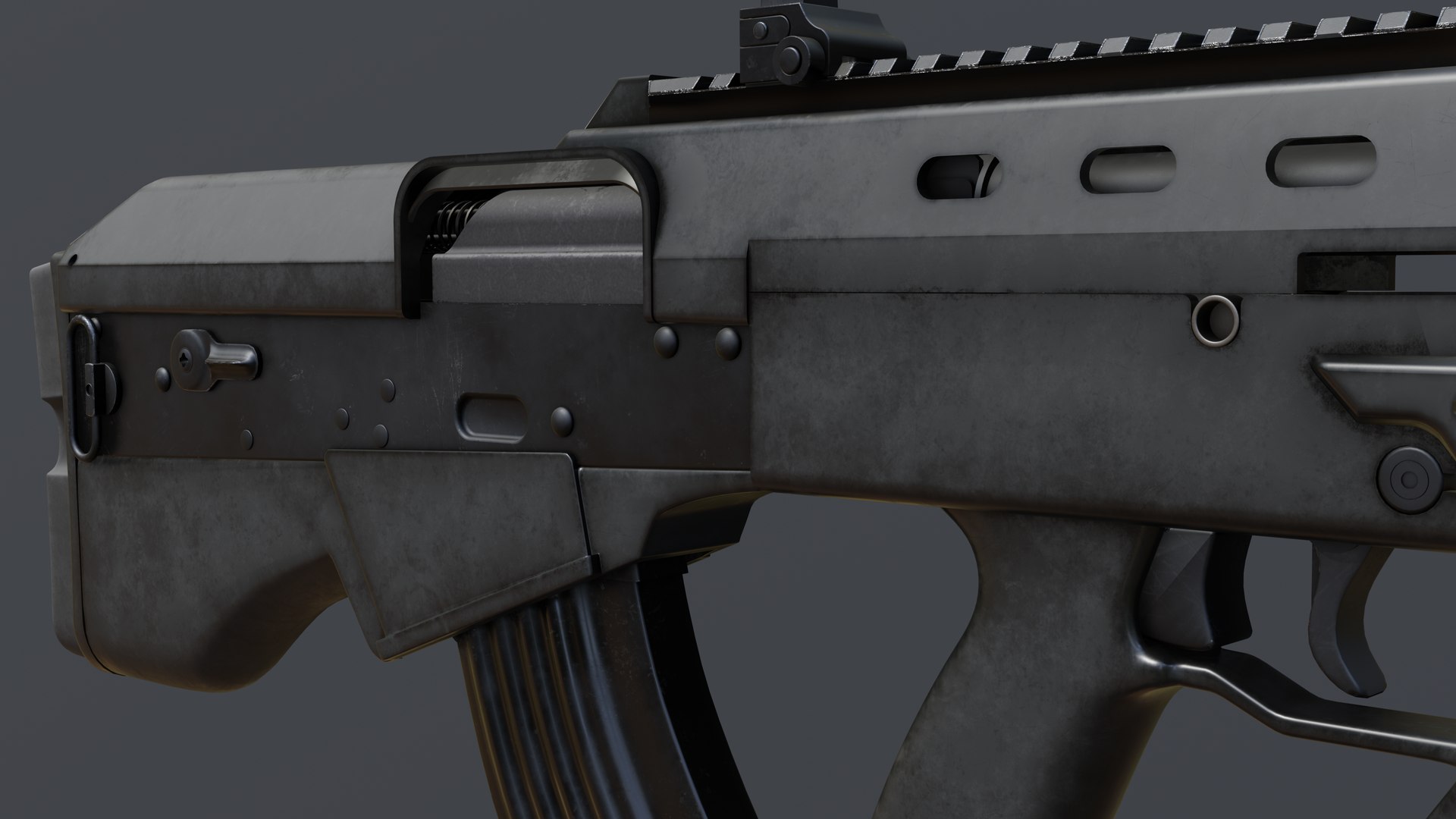 Ukrainian Malyuk Service Rifle 3D Model - TurboSquid 2219717