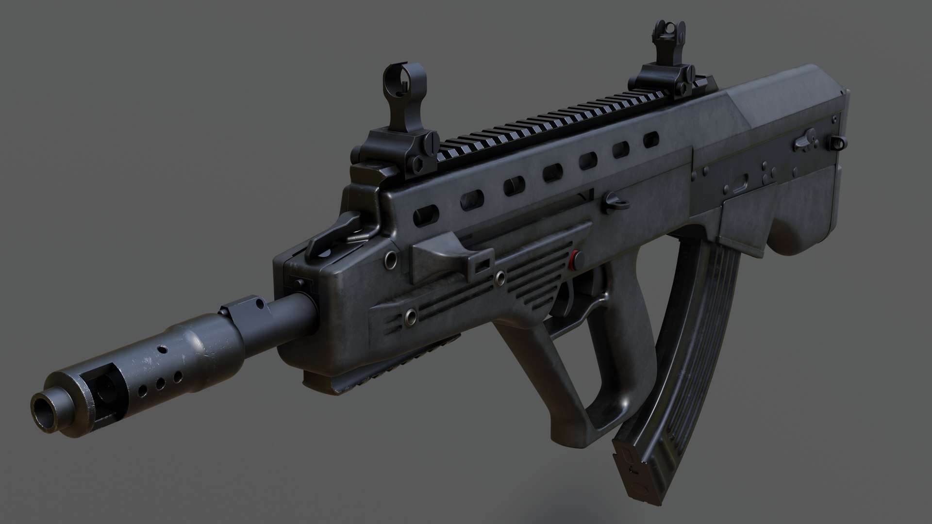 Ukrainian Malyuk Service Rifle 3D Model - TurboSquid 2219717