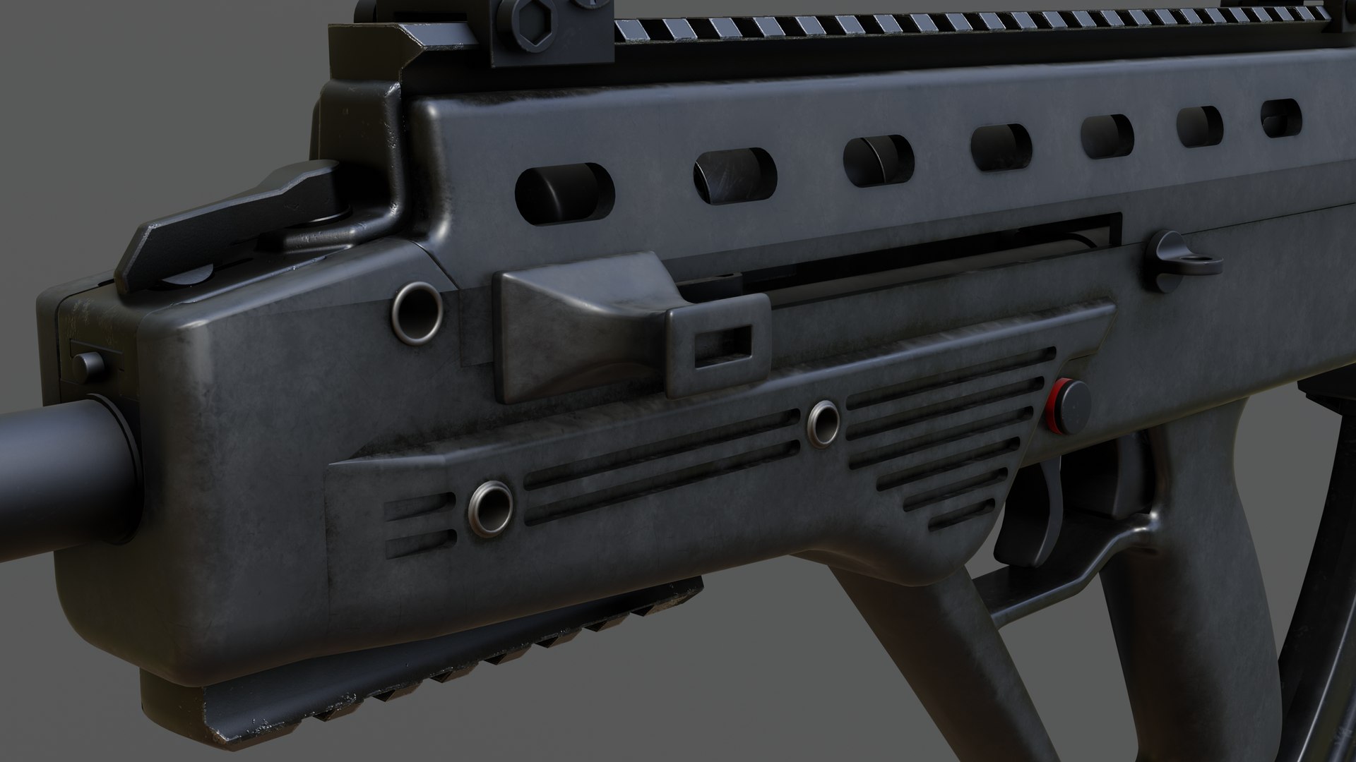 Ukrainian Malyuk Service Rifle 3D Model - TurboSquid 2219717