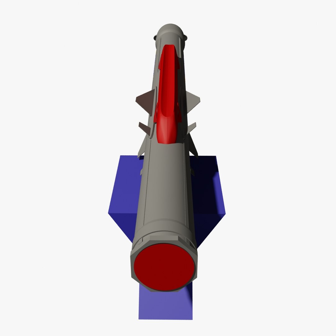 3d Model Brahmos Supersonic Cruise Missile