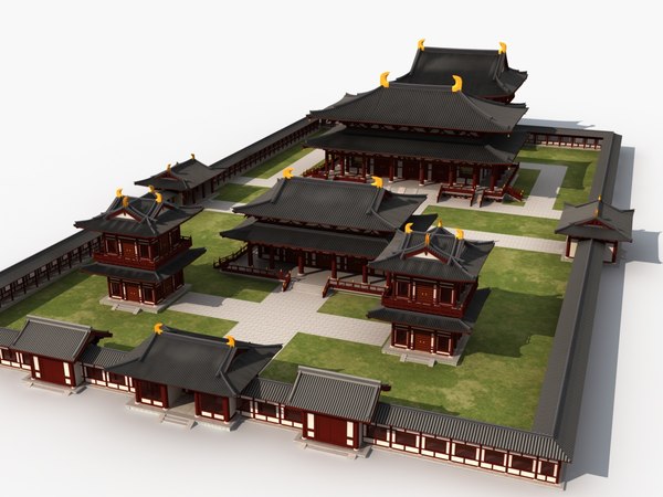 Chinese Temple 5 3D 모델 - TurboSquid 2057439