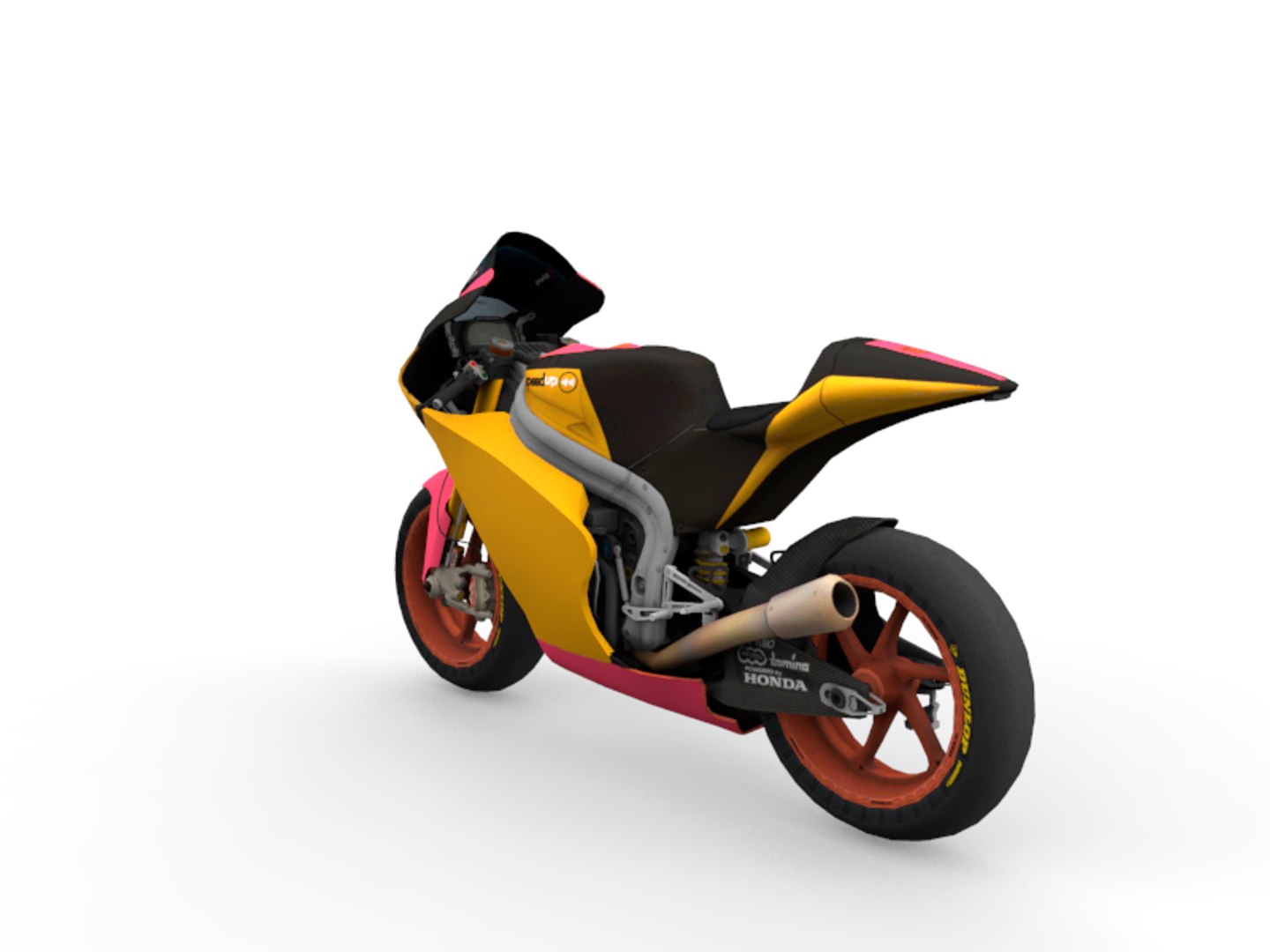3D Sport Bike Model - TurboSquid 1603615