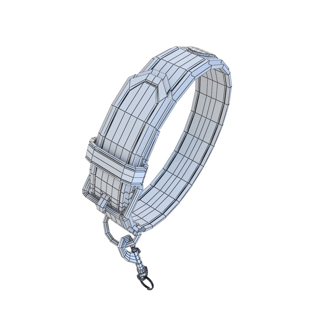 3D Dog Collar Model - TurboSquid 1222852