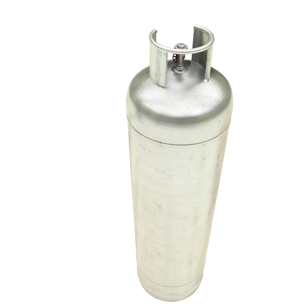 Realistic Propane Tank 3d 3ds