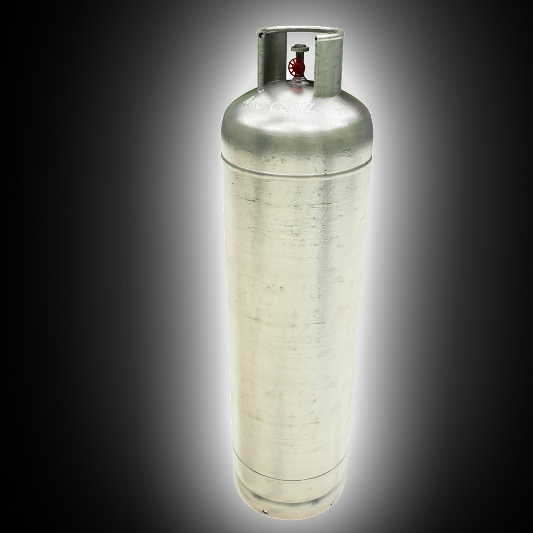 Realistic Propane Tank 3d 3ds