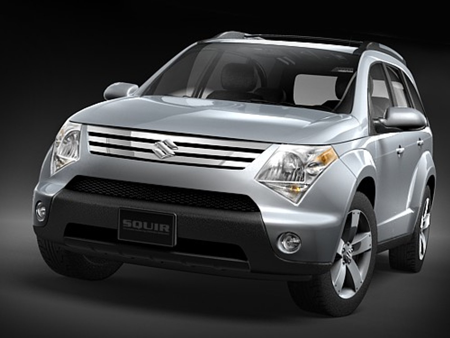 Suzuki Xl7 Suv 3d Model