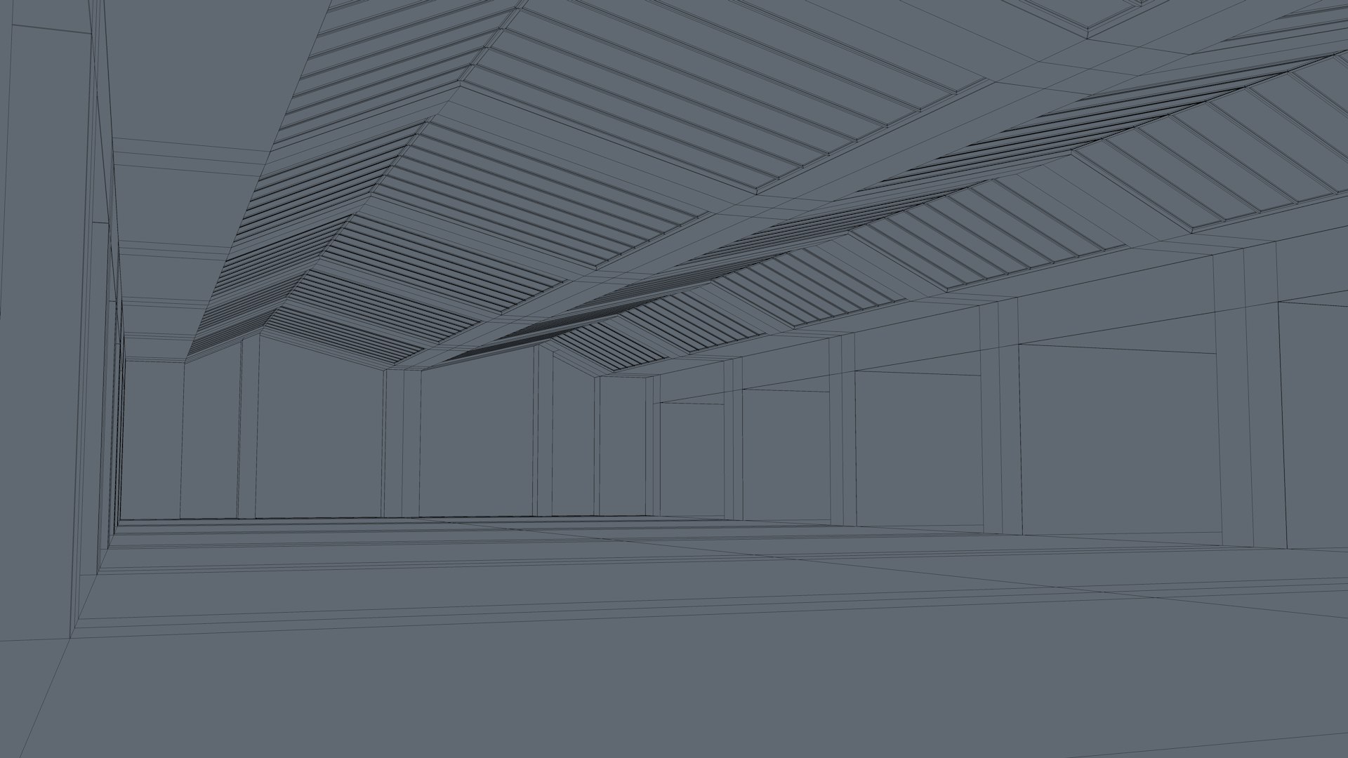 3D Low Poly Sci Fi Interior Space - TurboSquid 2122948