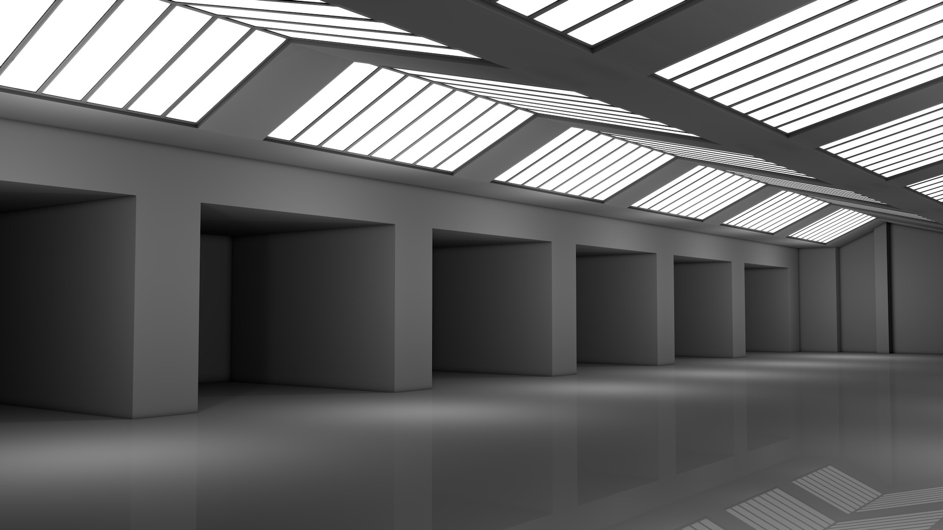 3D Low Poly Sci Fi Interior Space - TurboSquid 2122948