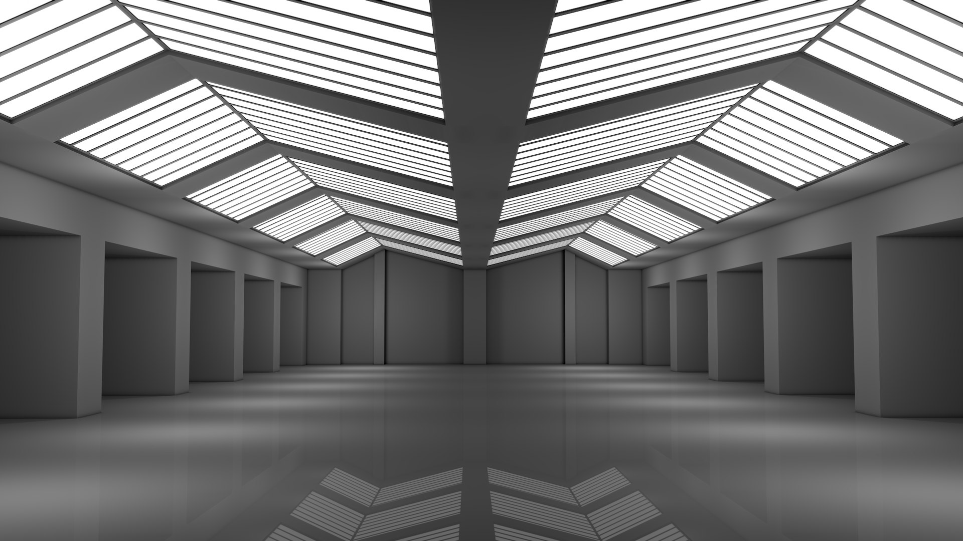 3D Low Poly Sci Fi Interior Space - TurboSquid 2122948