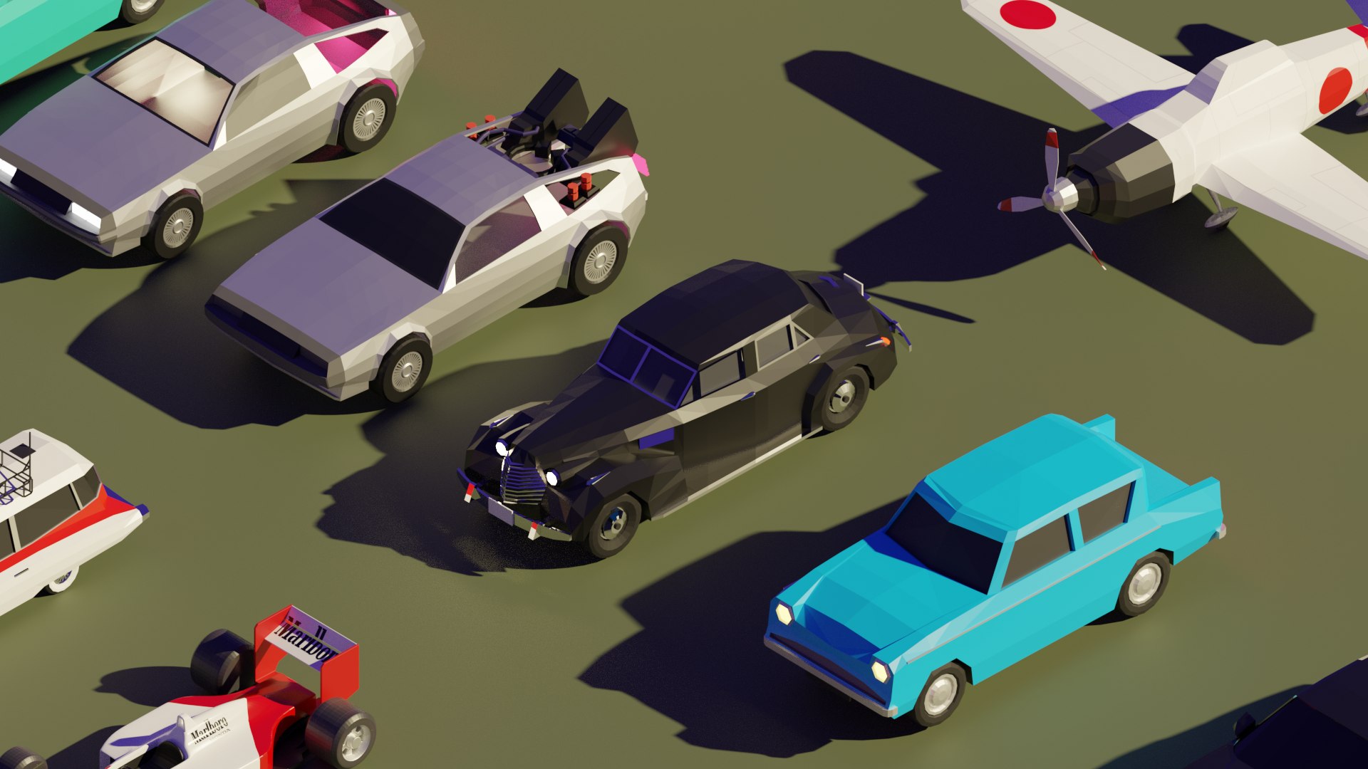 3D Model Low Poly Vehicles - TurboSquid 2210721
